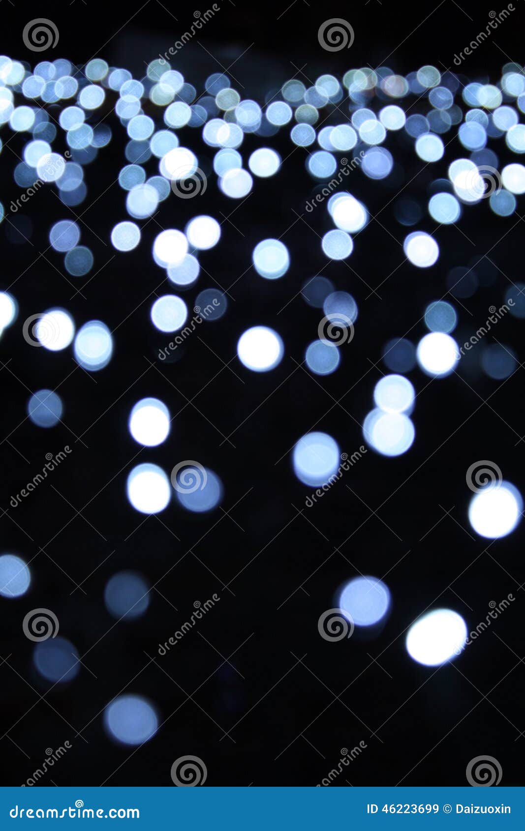 Blue defocused lights stock image. Image of flare, focus - 46223699
