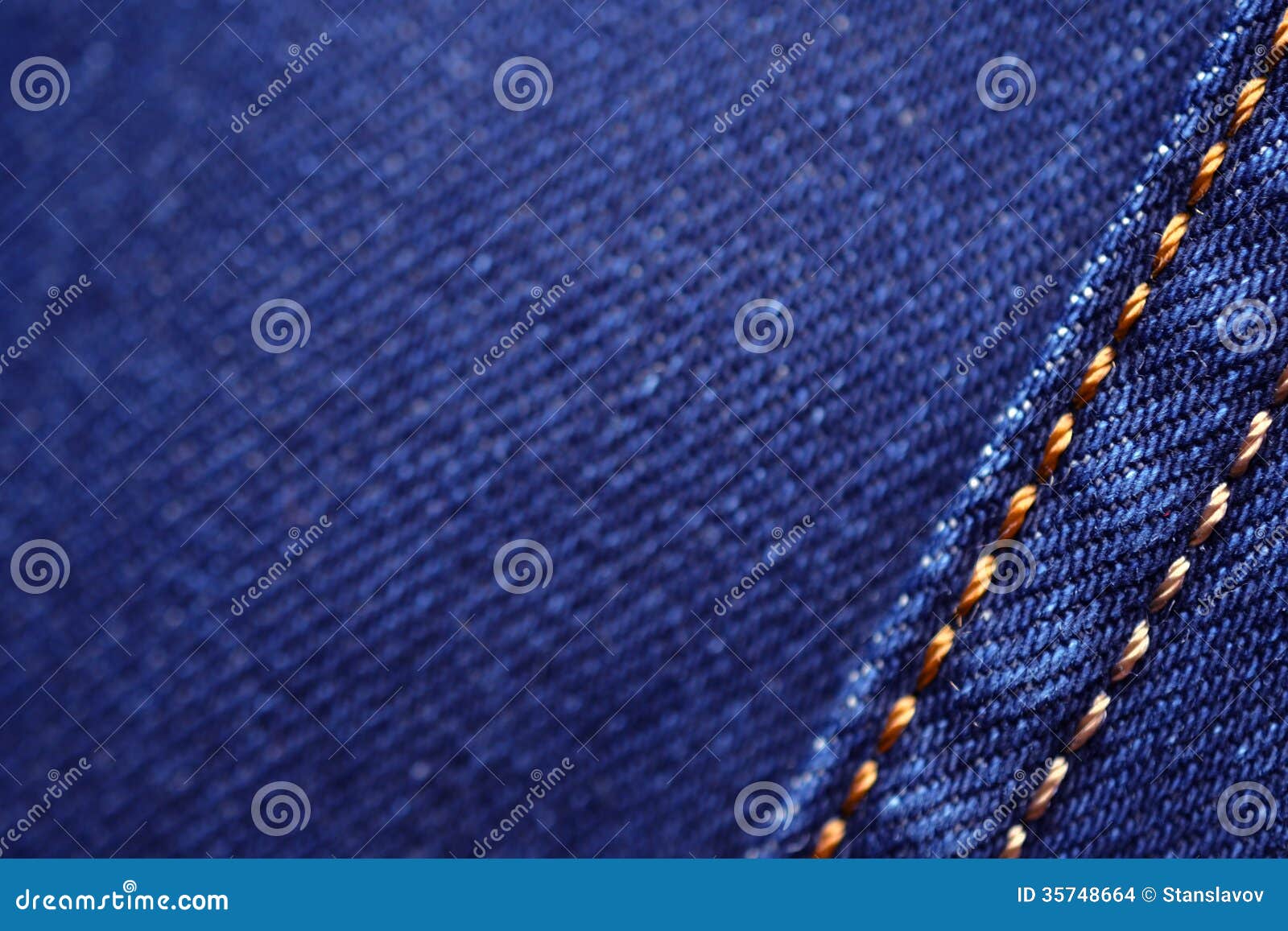 Blue denim stock photo. Image of pattern, rough, macro - 35748664