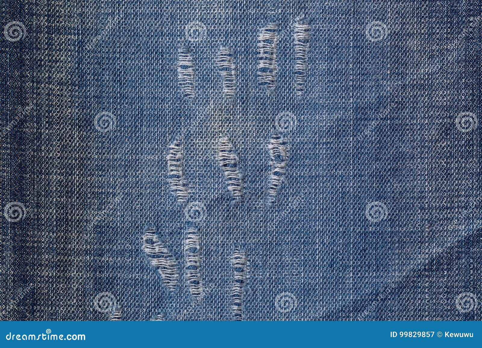 Blue Denim Jeans Textile with Distressed Texture Pattern, a Few Stock ...