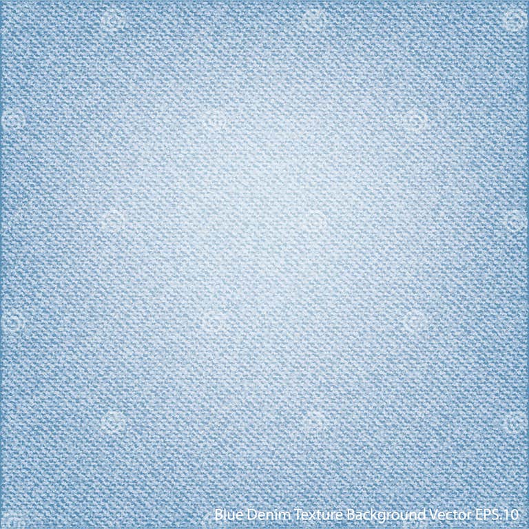 Blue Denim Texture Background, Vector Illustrator EPS.10 Stock ...