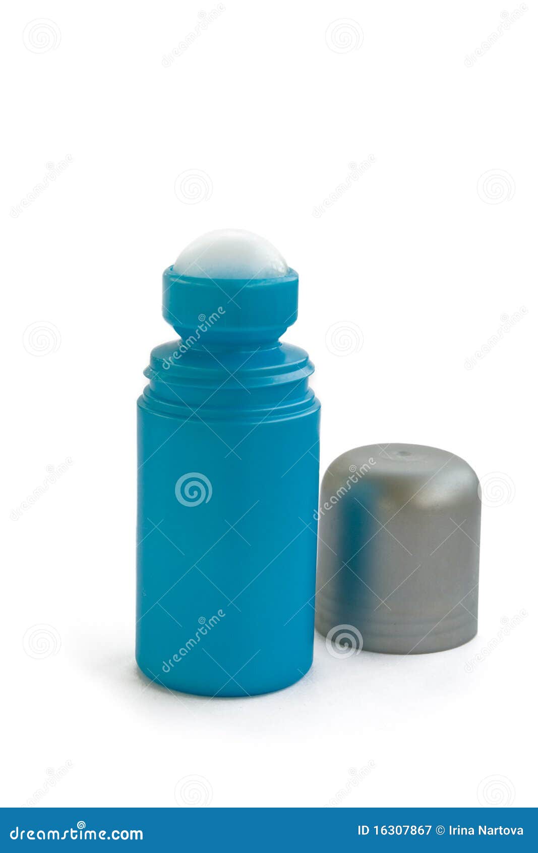 Blue Deodorant stock image. Image of outline, deodorant - 16307867