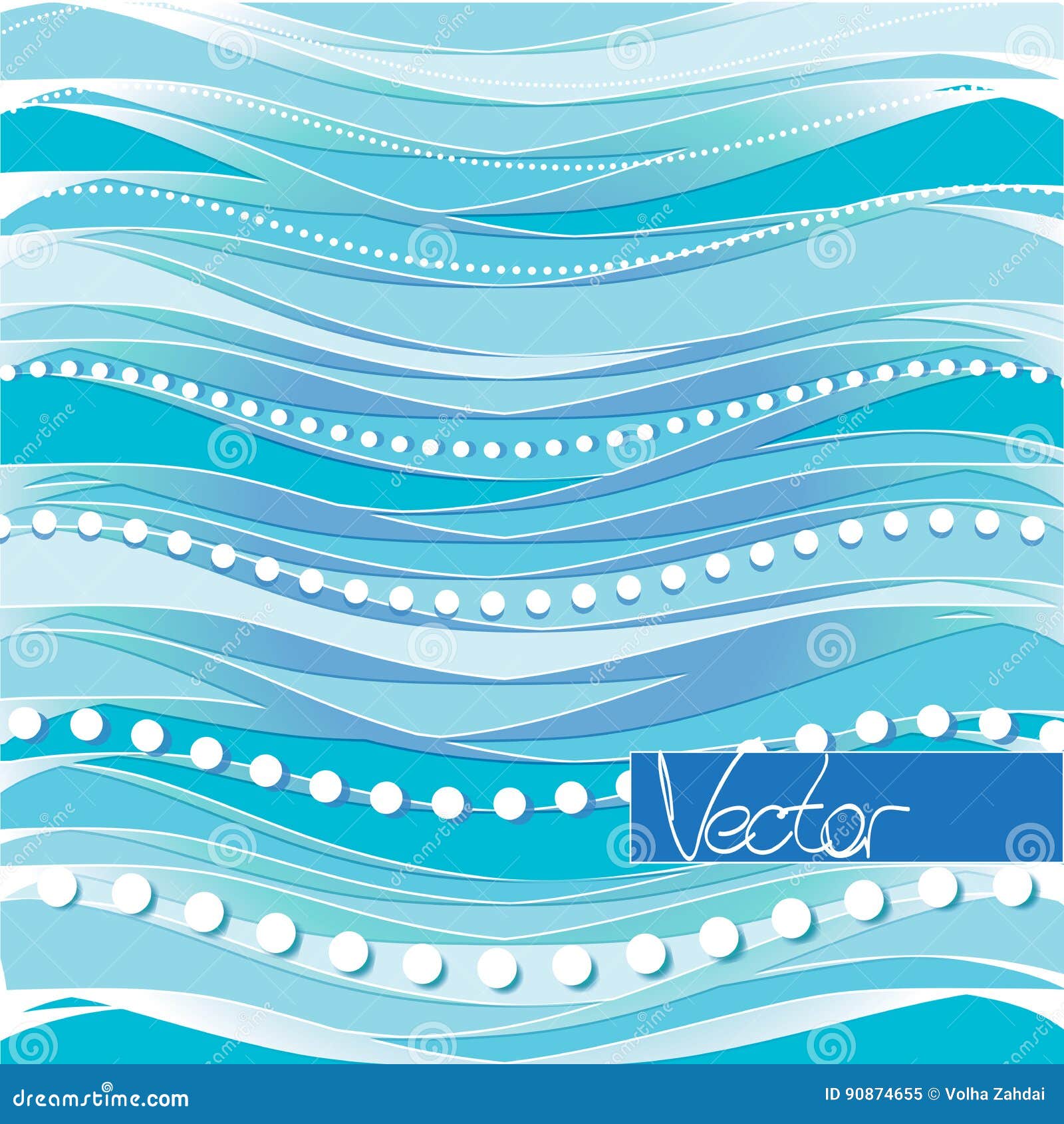 Blue Design. Vector Abstract Concept Design. Blue Background Stripes ...