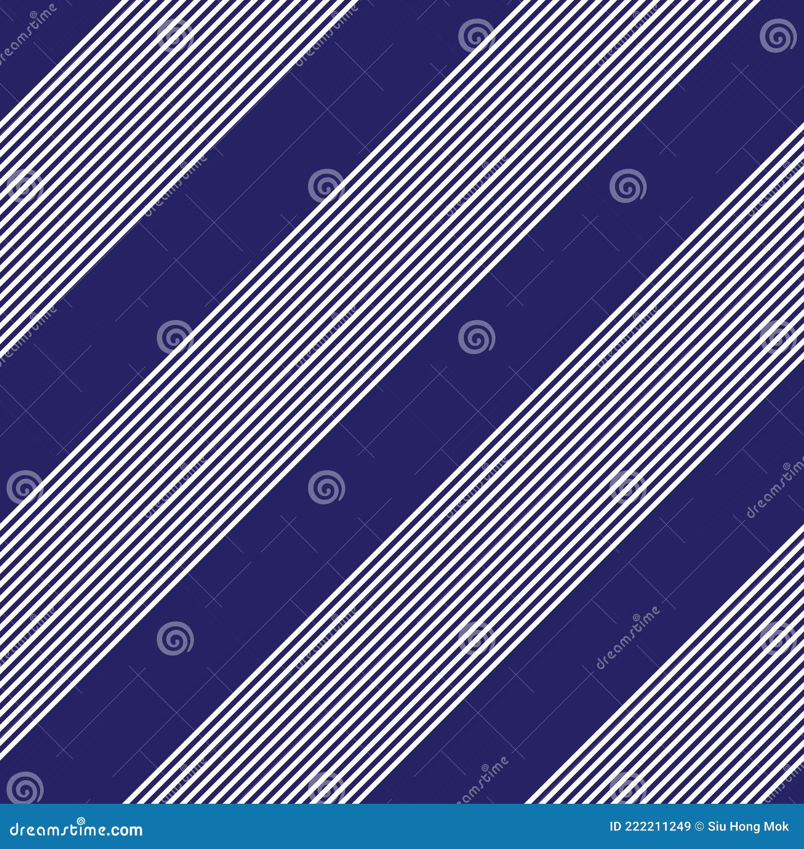 Blue Diagonal Striped Seamless Pattern Background Stock Vector ...