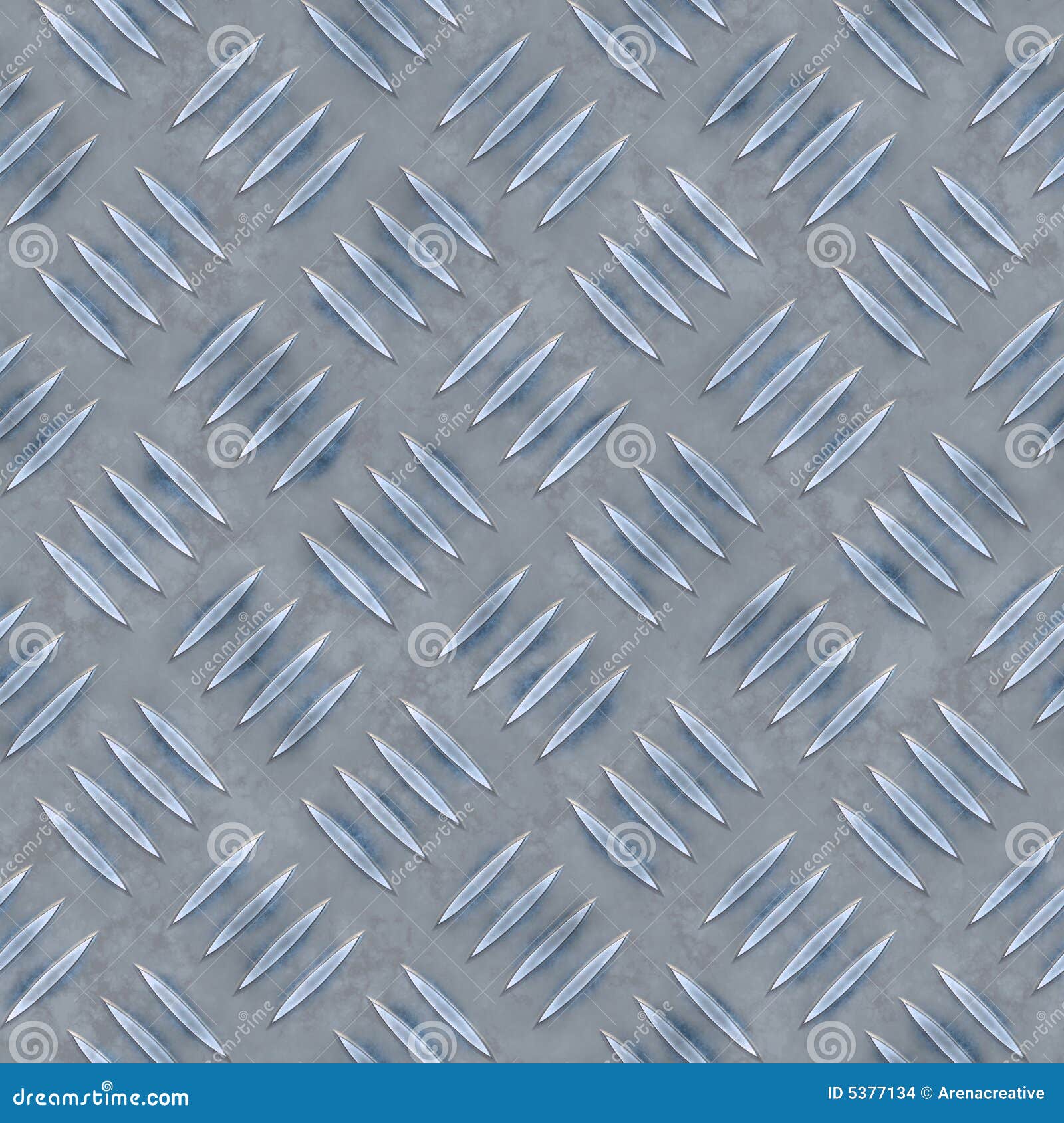 Blue Diamond Plate stock illustration. Illustration of industrial - 5377134