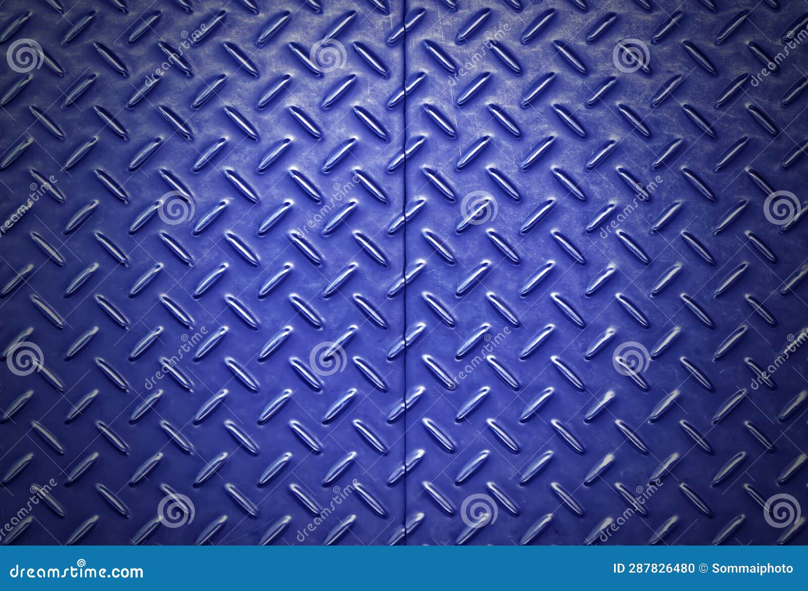 Blue Diamond Steel Metal Sheet Pattern Stock Photo - Image of brick ...