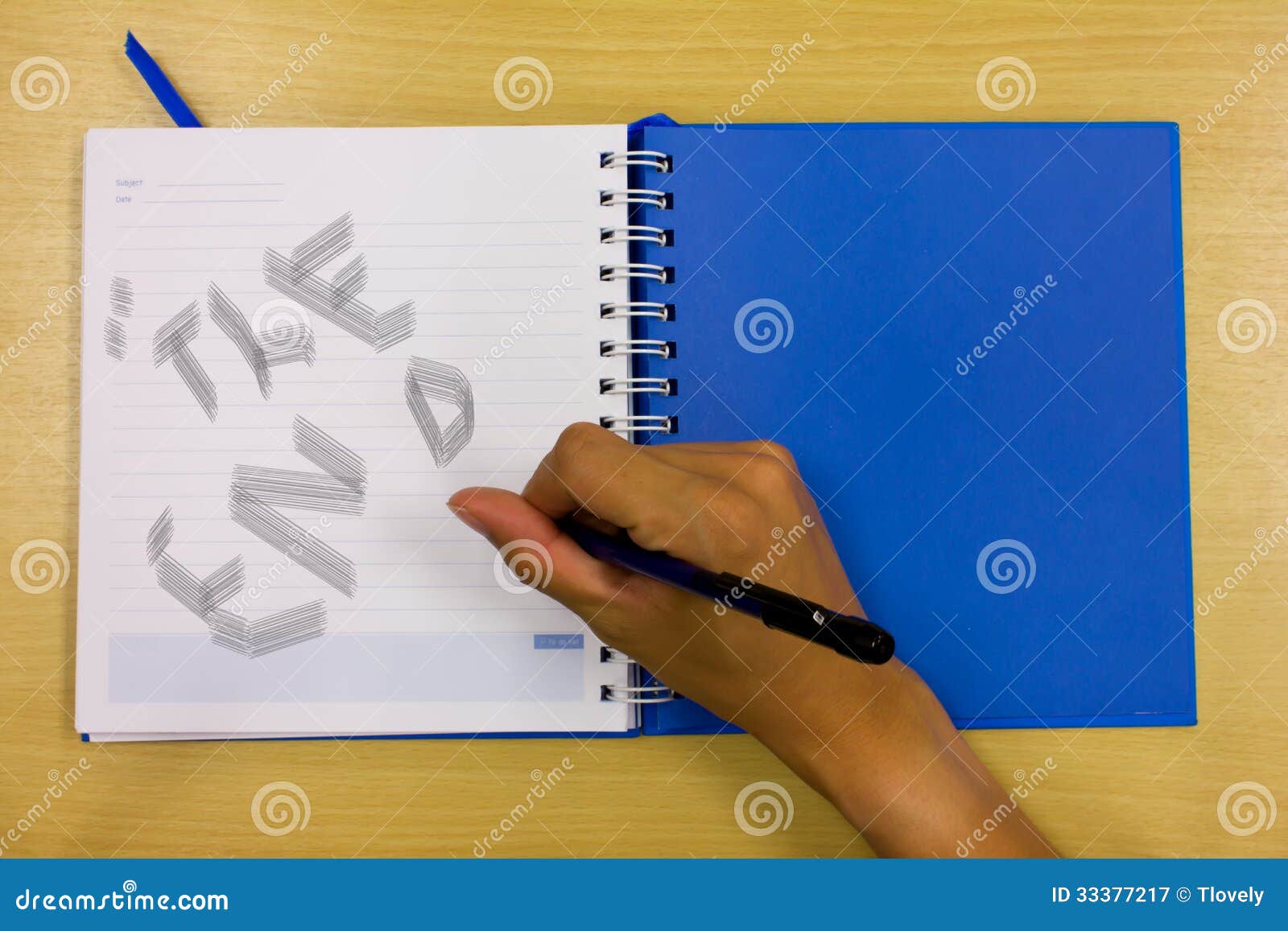 Blue diary book stock image. Image of meeting, background - 33377217