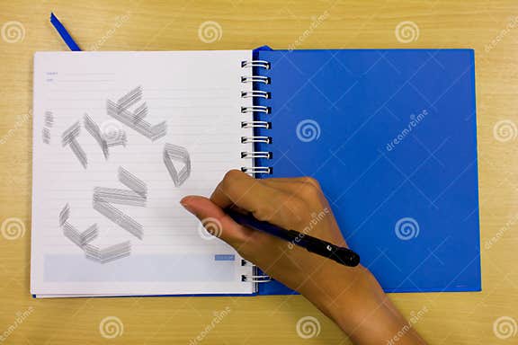 Blue diary book stock image. Image of meeting, background - 33377217