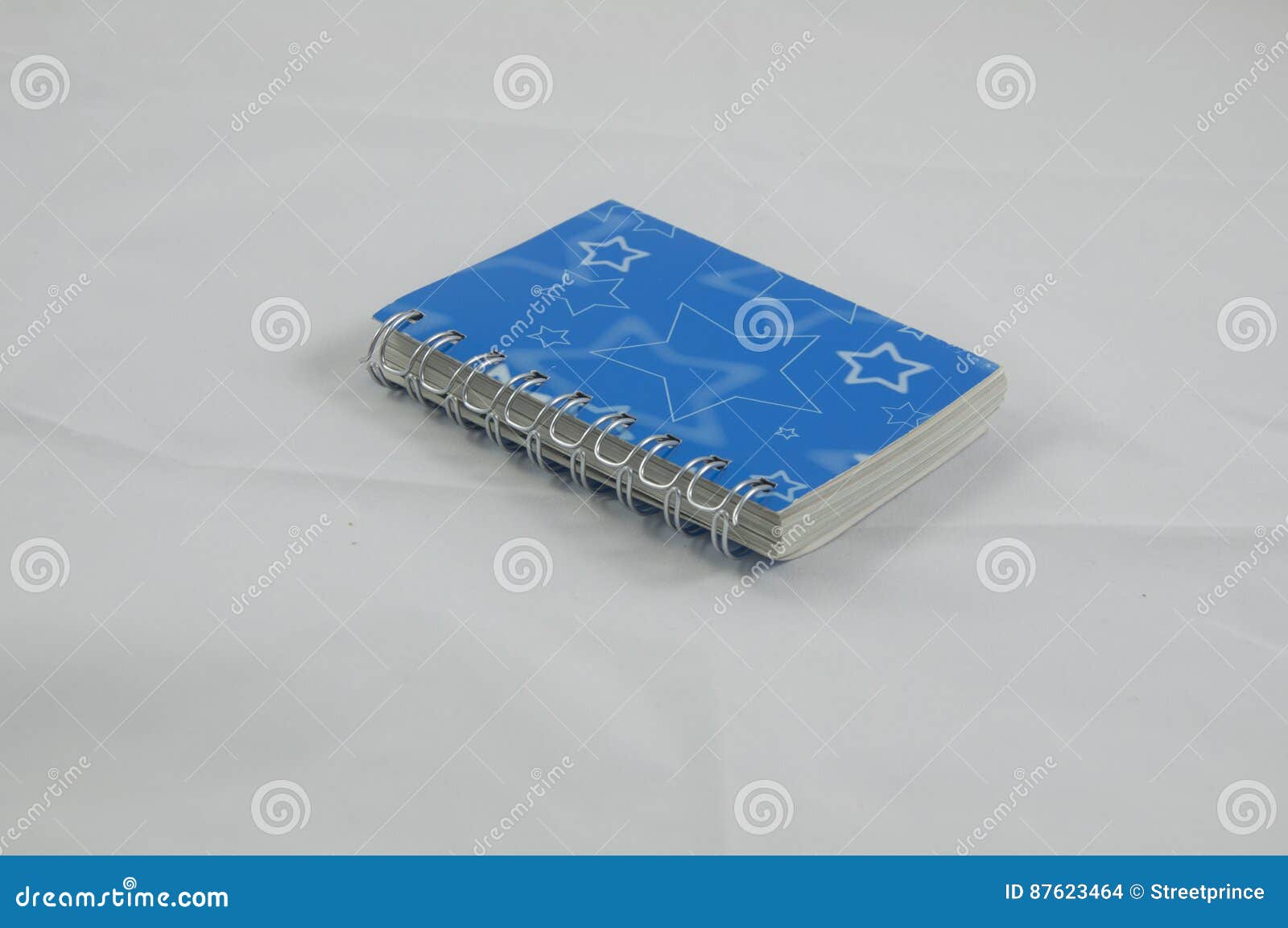 A blue diary stock photo. Image of frame, cell, front - 87623464