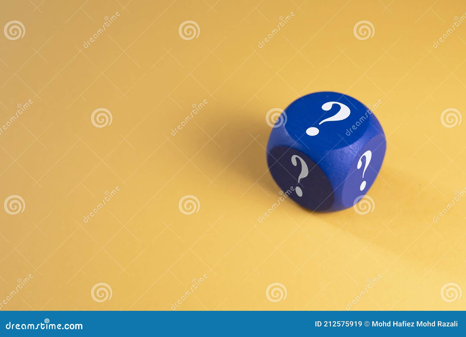 Dice With Question Mark Stock Image | CartoonDealer.com #42274153