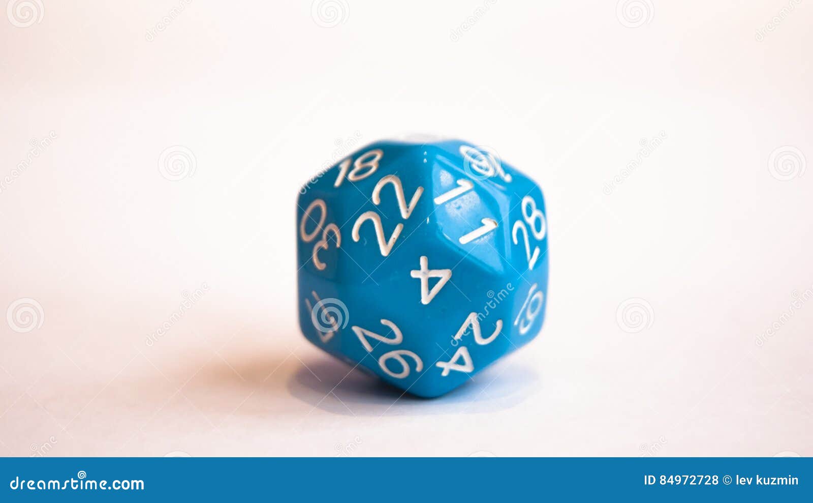 Blue dice stock illustration. Illustration of 29side - 84972728