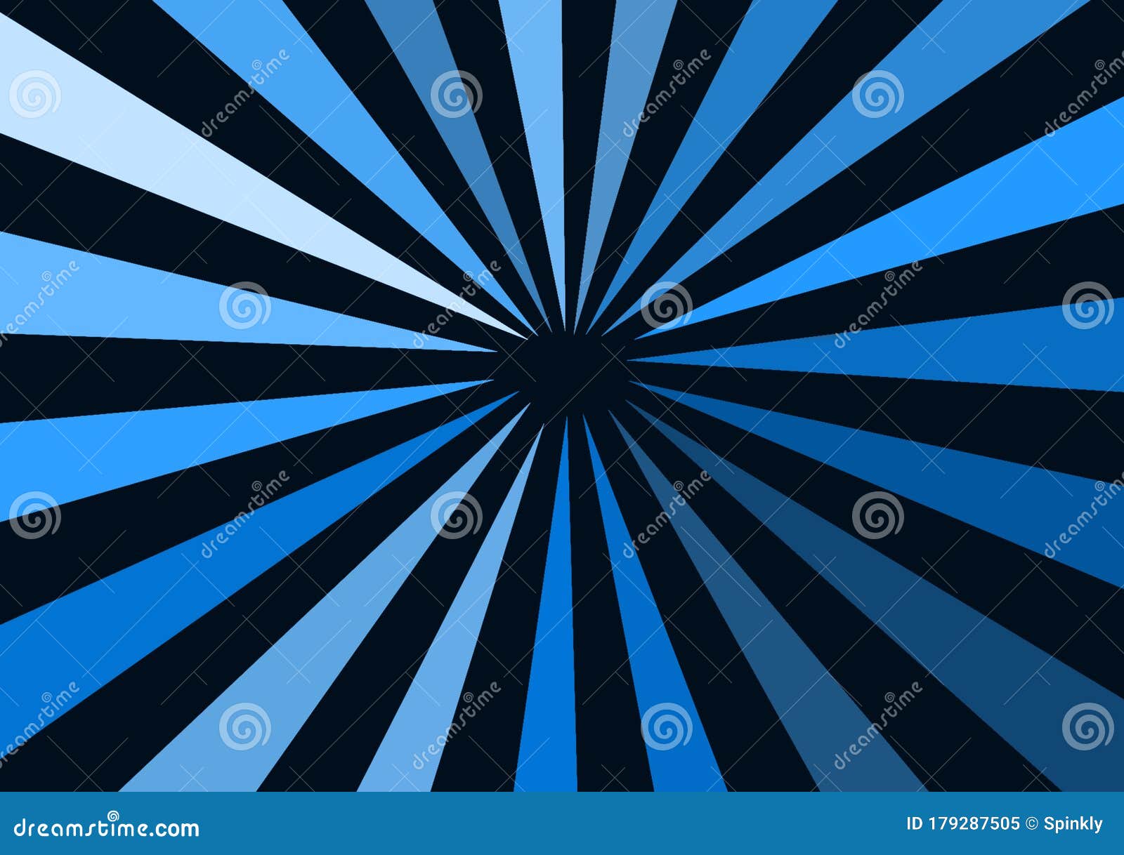 Blue Different Shade Lines Representing Depth of Space Stock ...