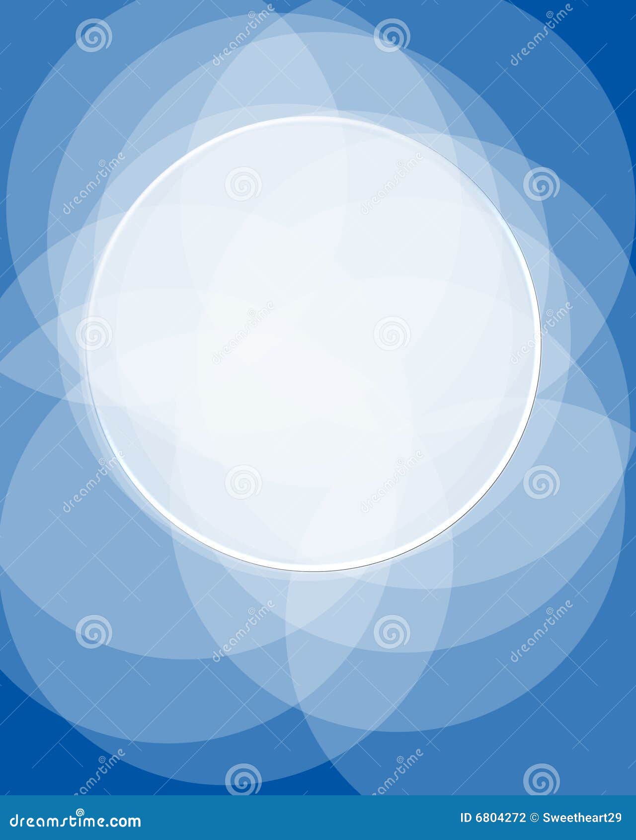 Blue Digital Frame stock illustration. Illustration of generated - 6804272