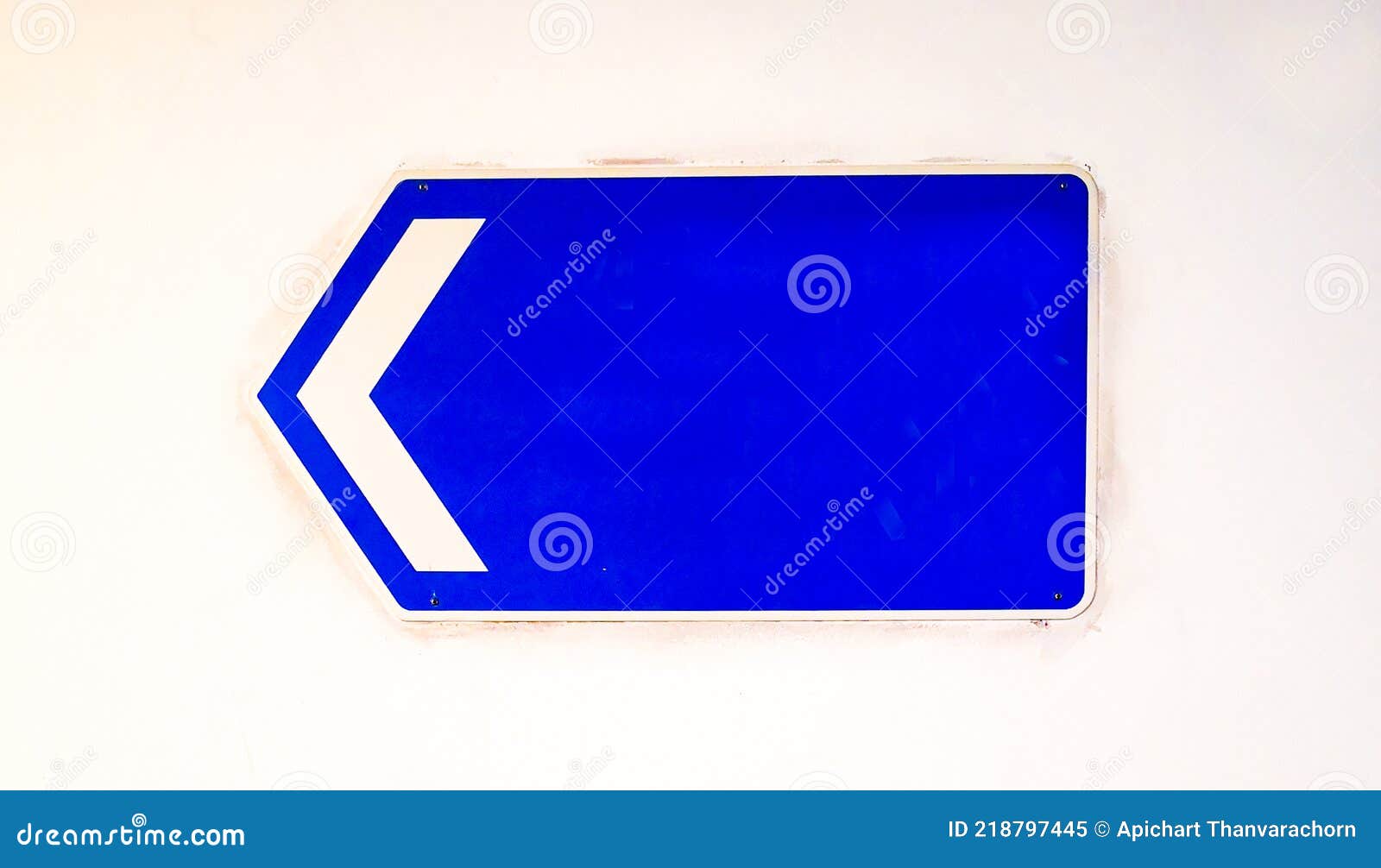 Directional Signage On Blue Sky Background. Royalty-Free Stock Photo ...