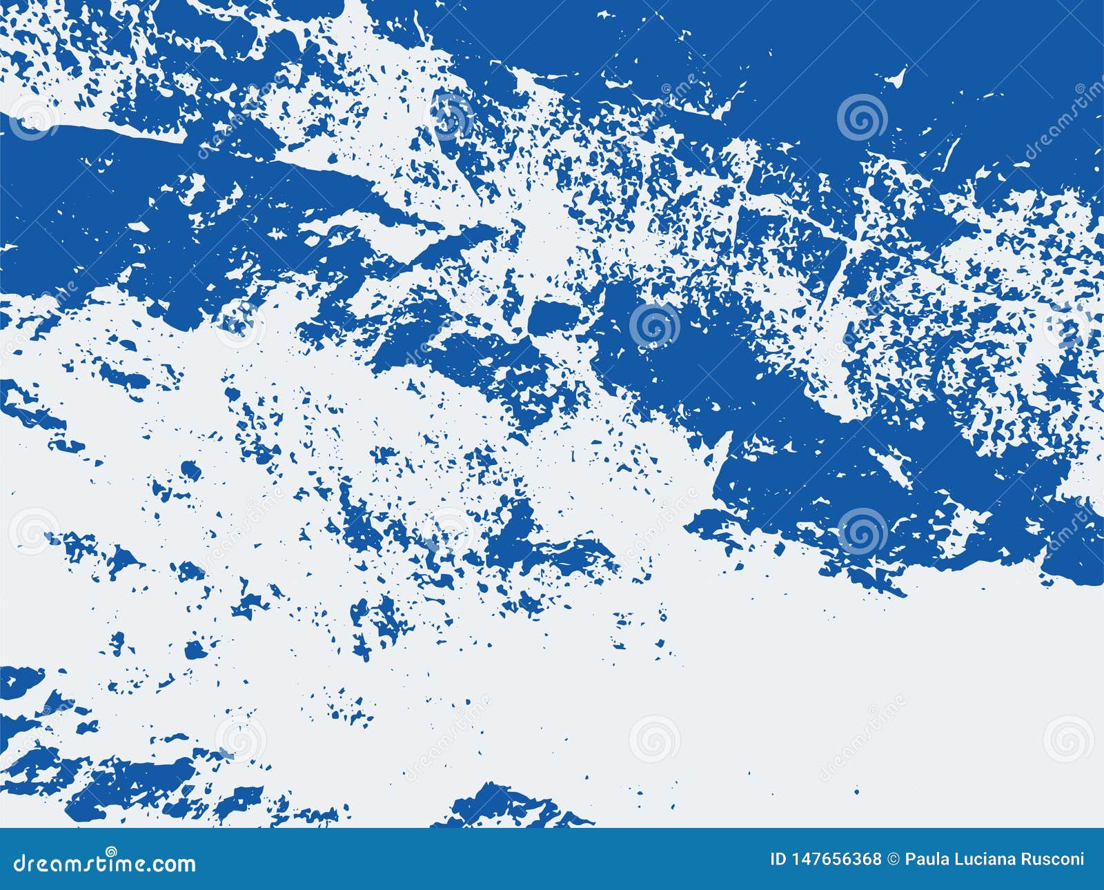 Blue Distressed Abstract Vector Overlay Pattern Stock Vector ...