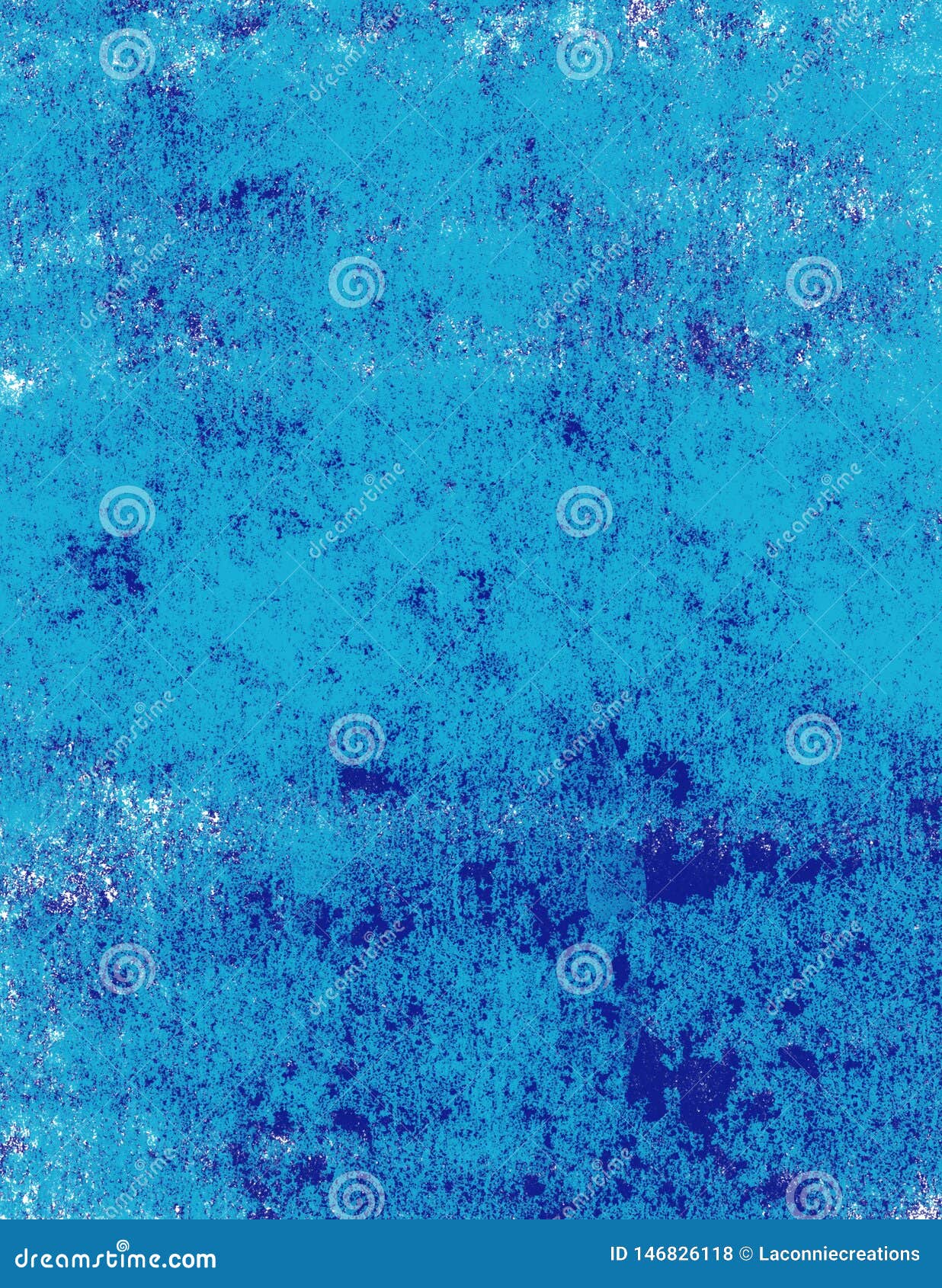 A Blue Distressed Textured Background. Stock Illustration ...