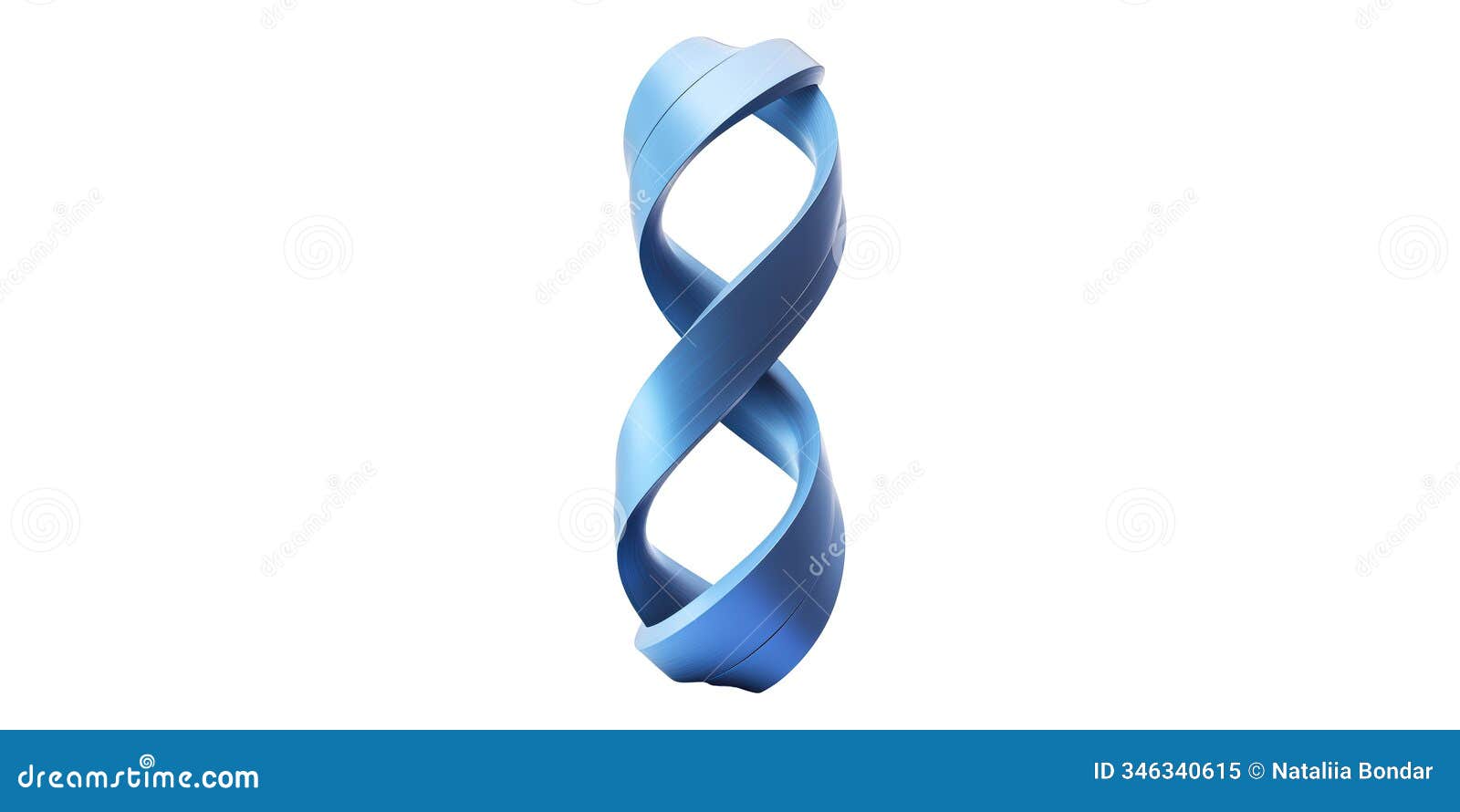Blue DNA Strand Illustration Isolated on Transparent Background Stock ...