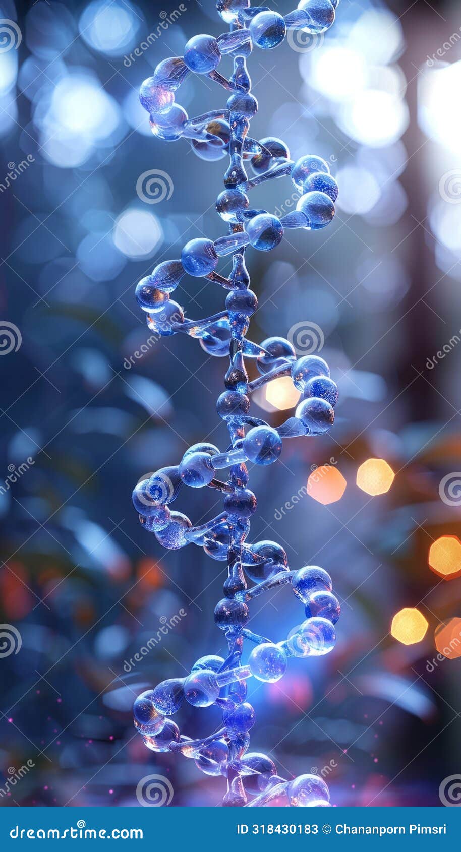 Blue DNA Structure Isolated Background 3D Illustration Stock ... Blue DNA Structure Isolated Background 3D Illustration Stock ...
