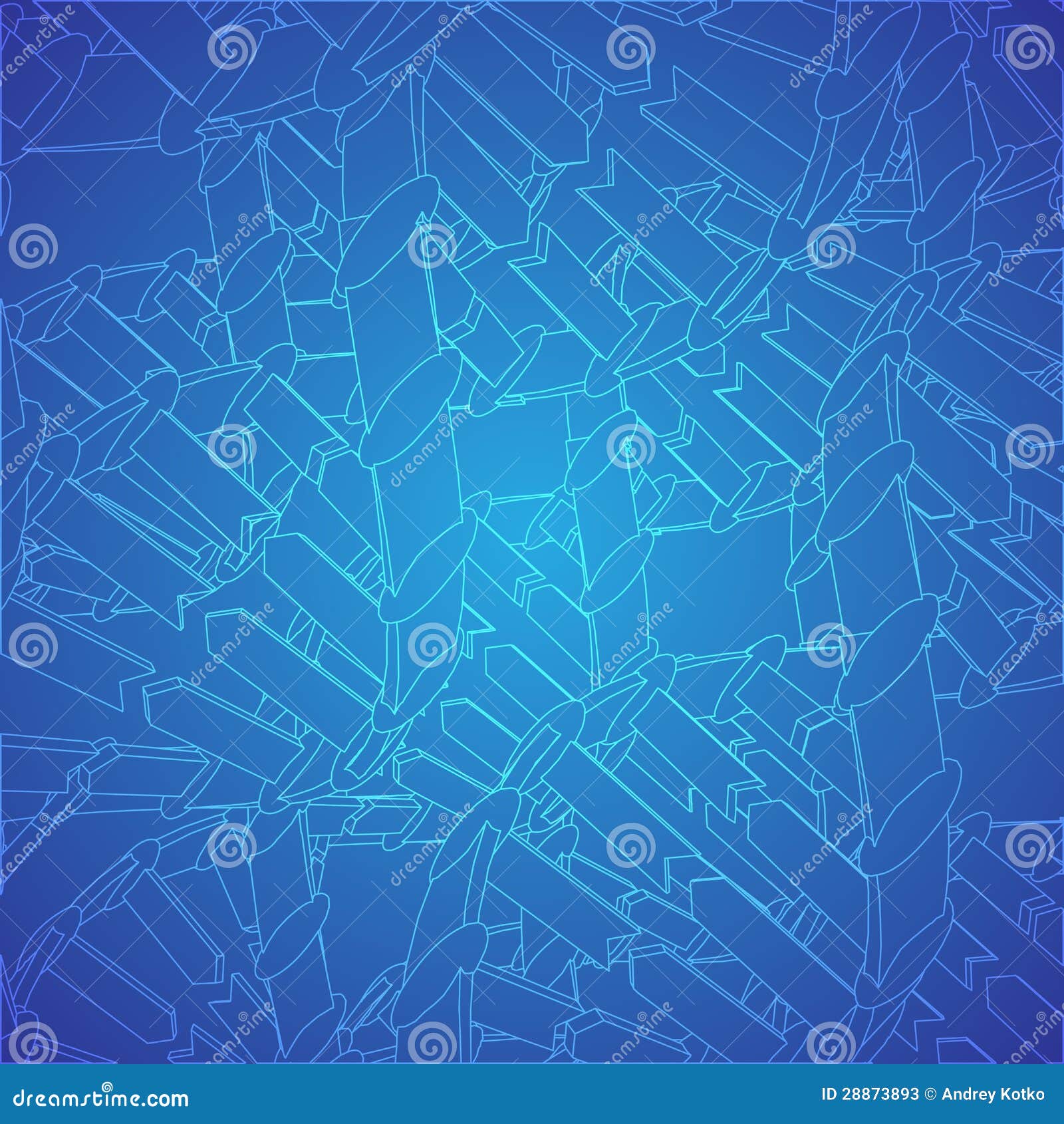 Blue dna texture. stock vector. Illustration of background - 28873893