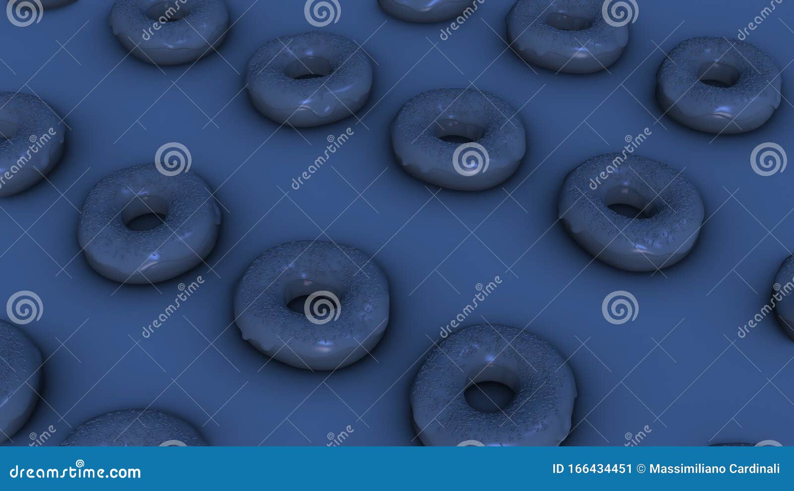 Blue Donut Texture Rotation Loop - Diagonal Classic Blue Stock Video ...