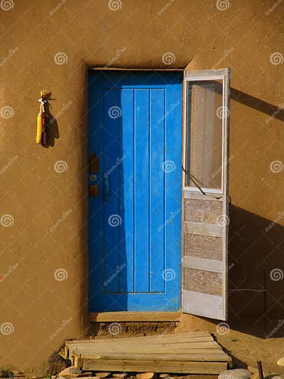 Blue door stock photo. Image of colours, architecture, door - 39354