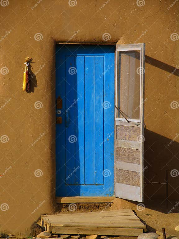 Blue door stock photo. Image of colours, architecture, door - 39354