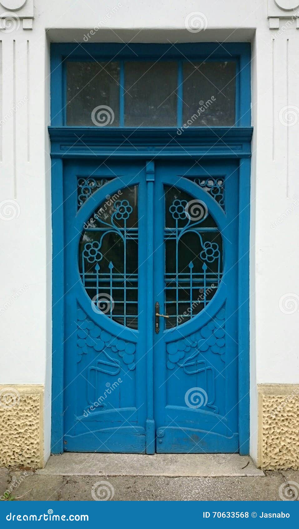 Blue door stock photo. Image of blue, decoration, froont - 70633568