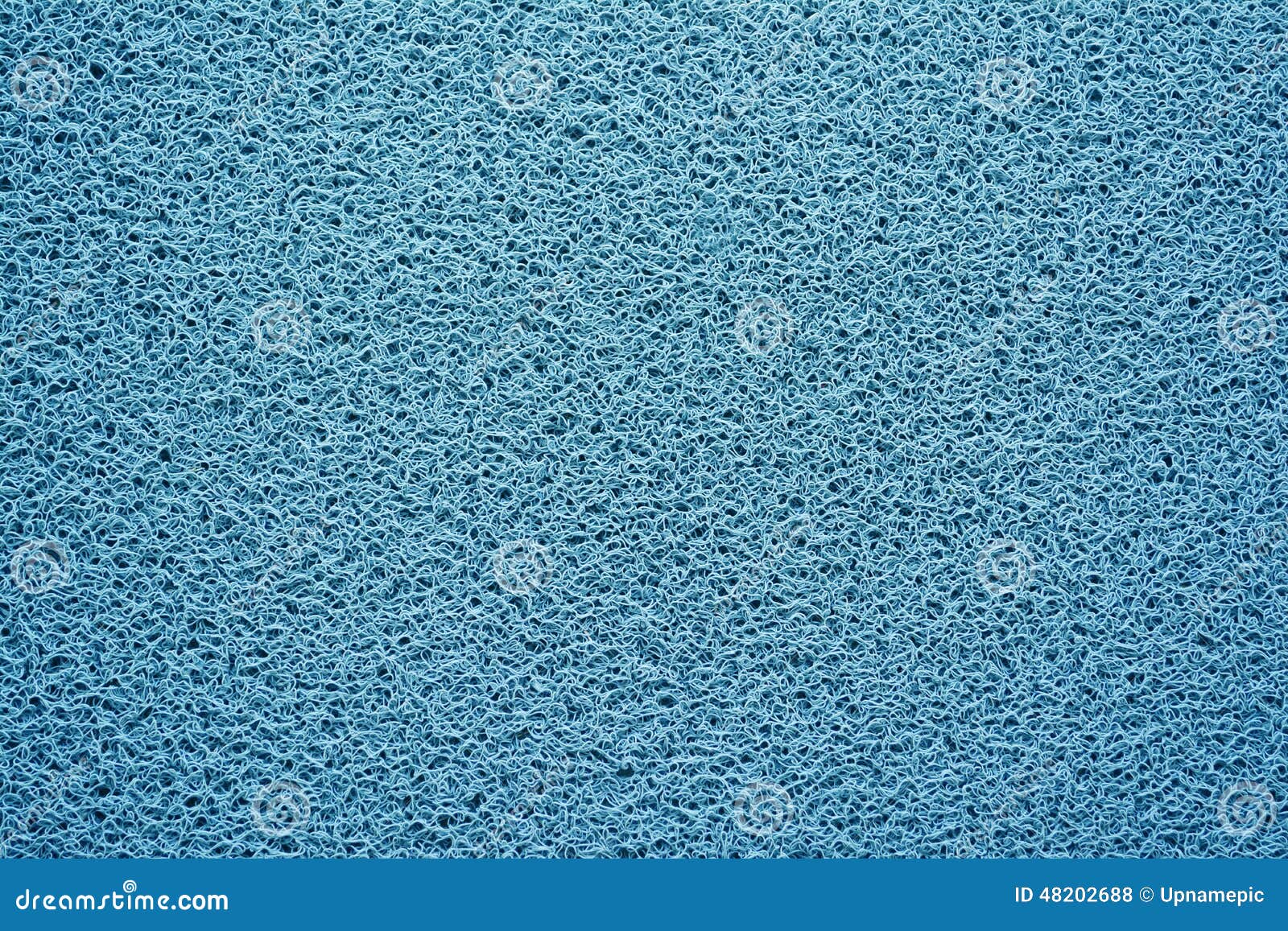 Blue Doormat Texture Background. Stock Photo - Image of complexity ...