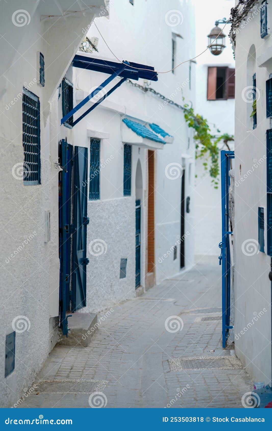 Tangier, Morrocco - Colorful View Of Tangier Houses Rooftops Skyline ...