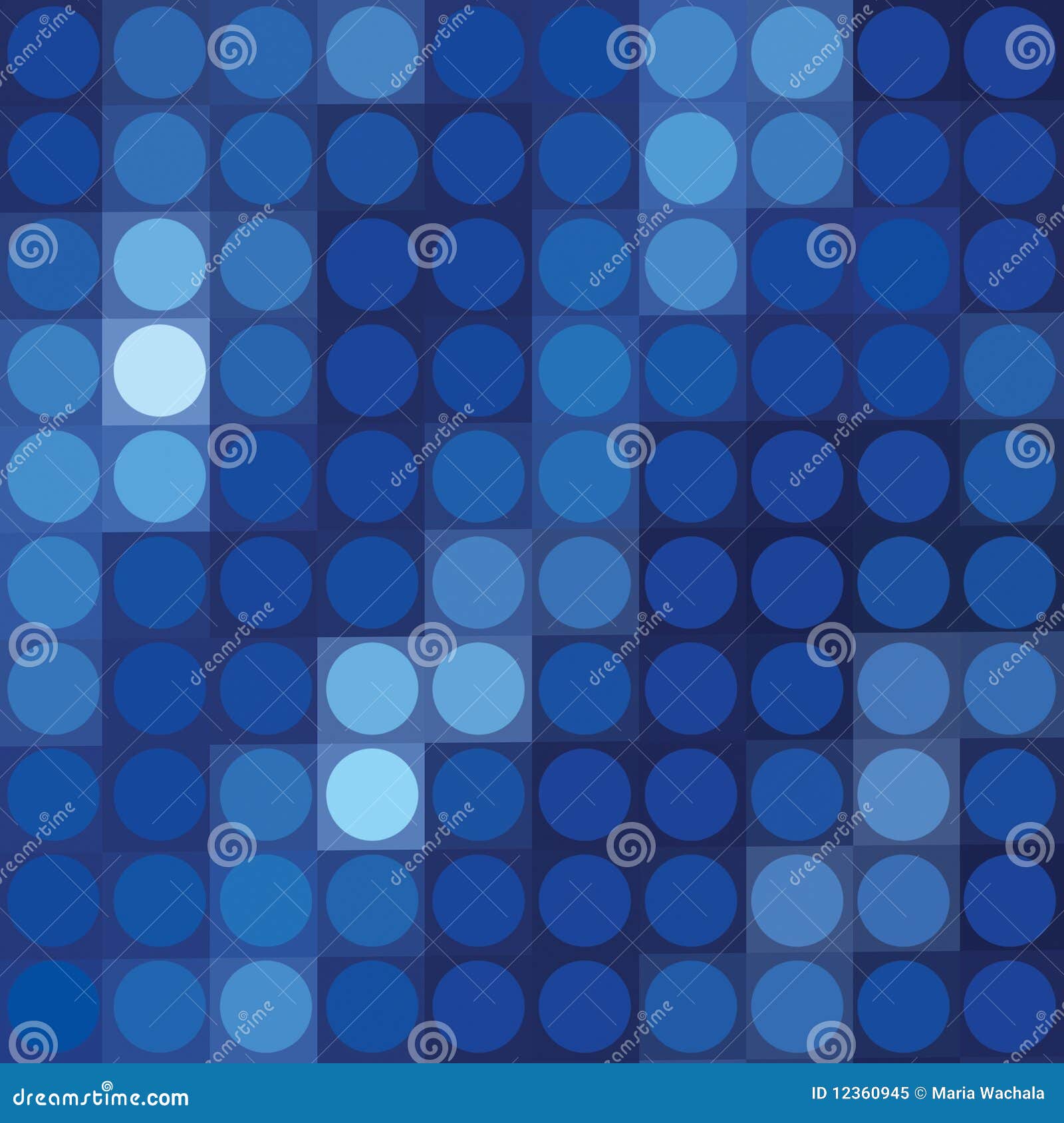 Blue Dots Background stock illustration. Illustration of spectrum ...