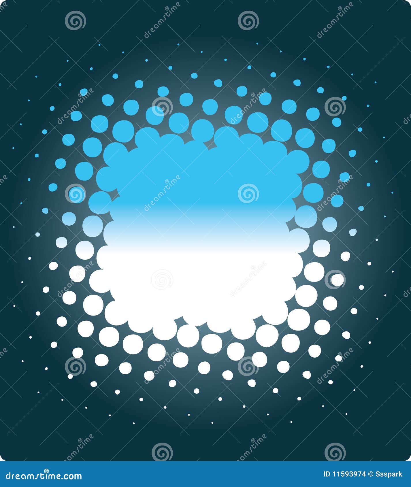 Blue dotted background stock vector. Illustration of header - 11593974