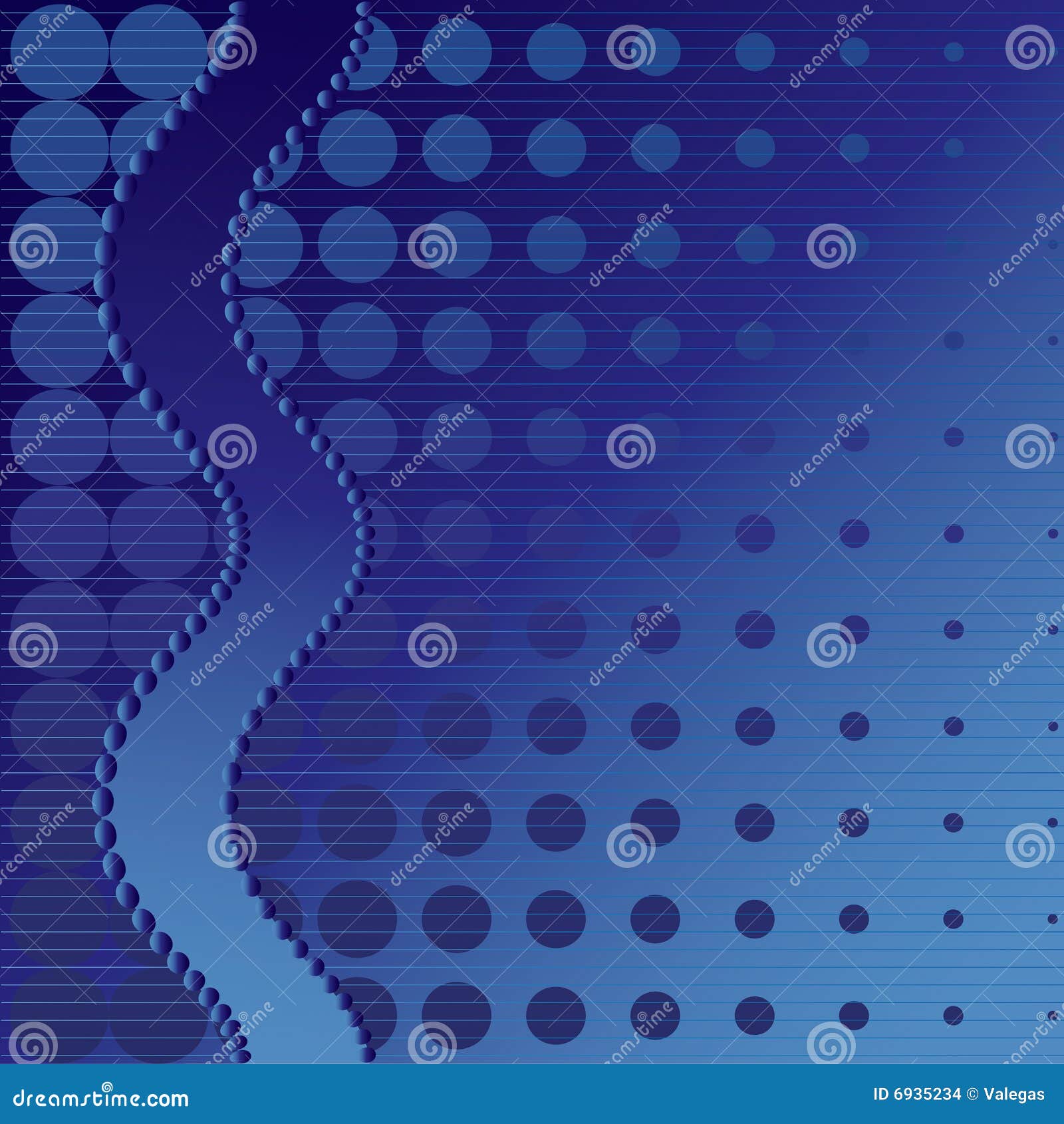 Blue dotted background stock vector. Illustration of corporate - 6935234