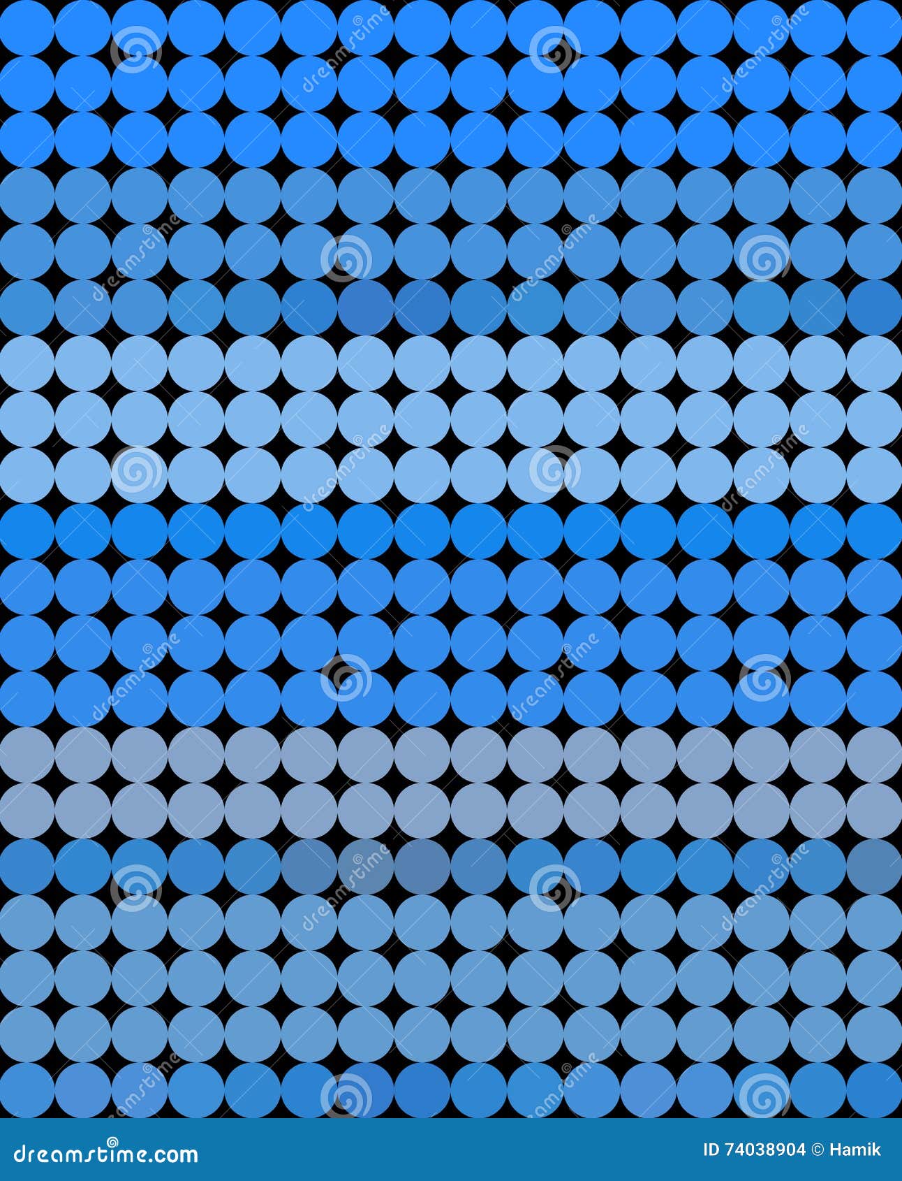 Blue dotted background stock vector. Illustration of dotted - 74038904