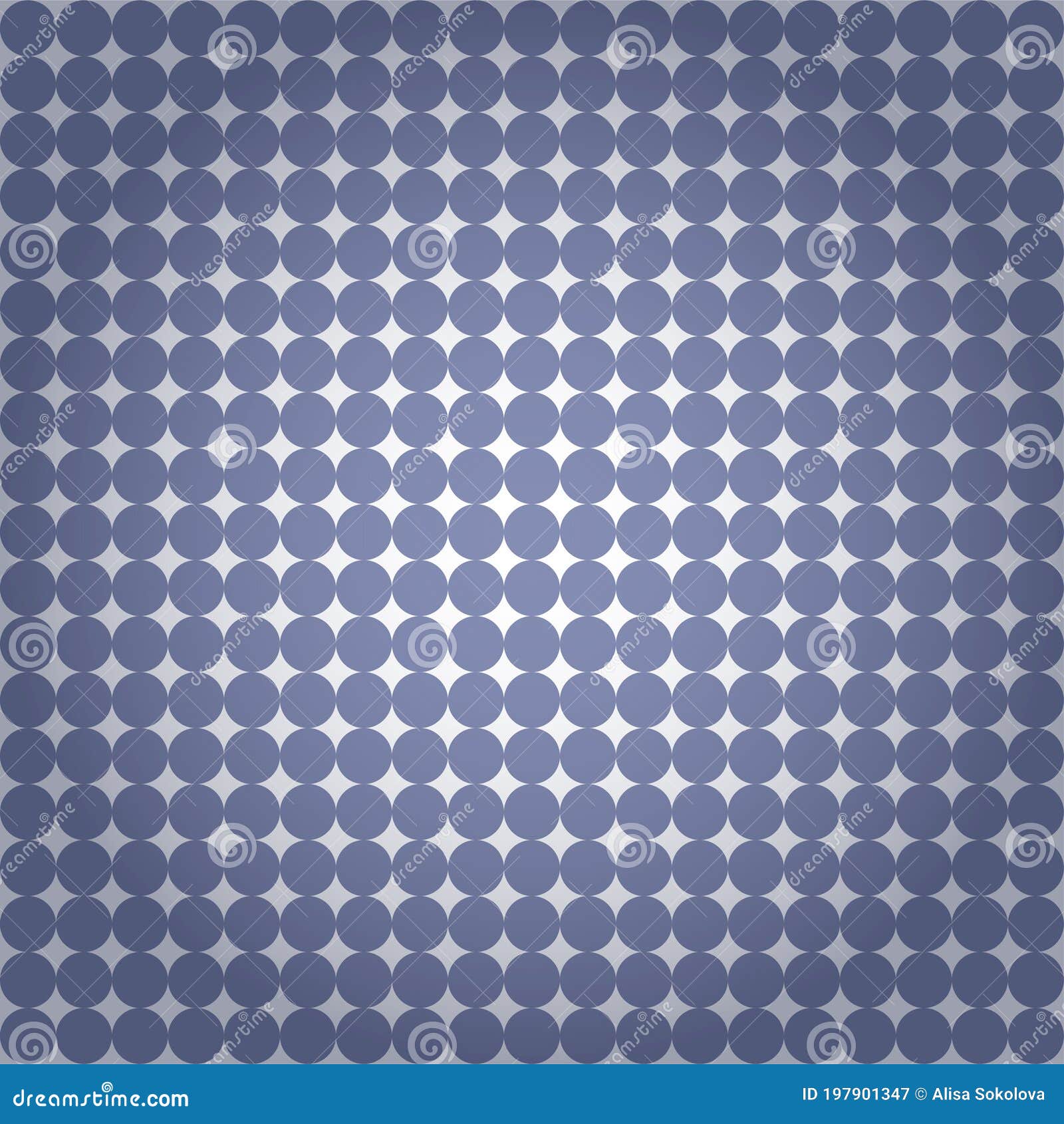 Blue Dotted Pattern on White Background. Stock Vector - Illustration of ...