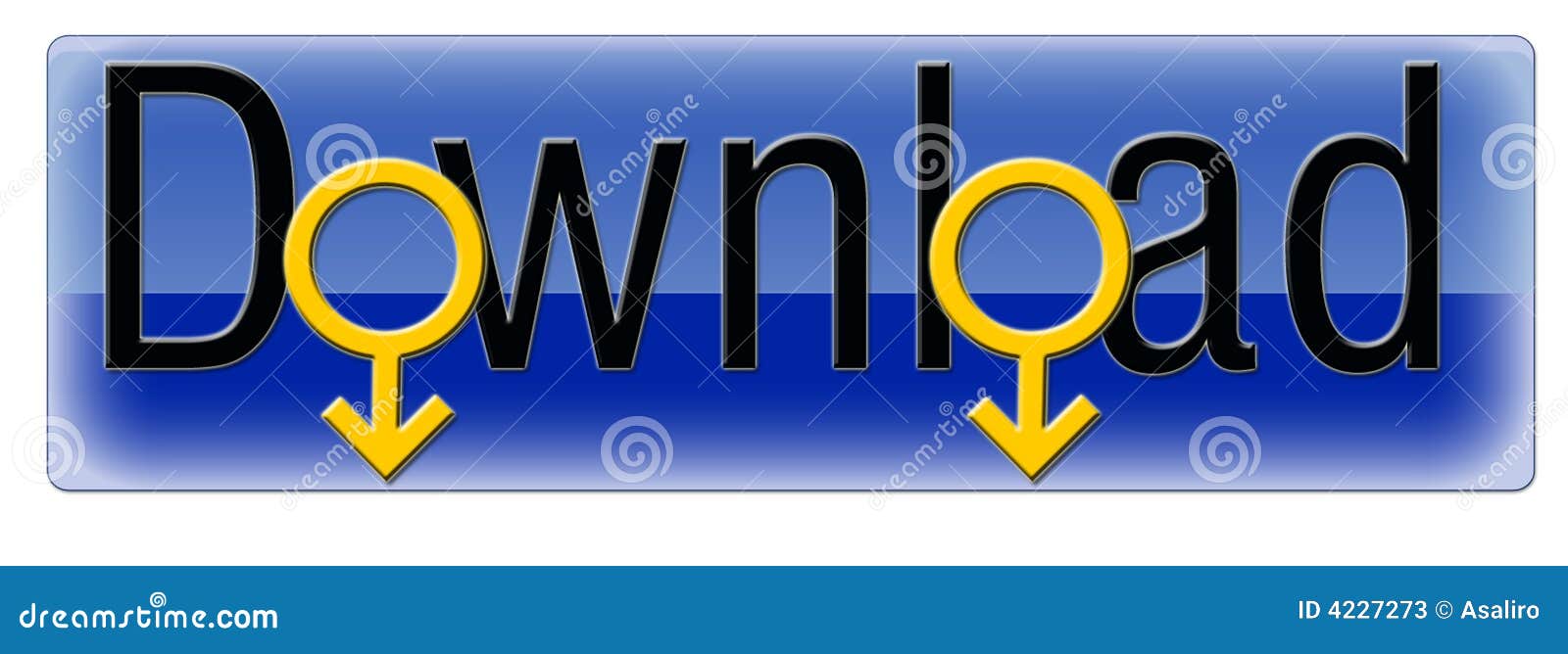 Blue Download stock illustration. Illustration of male - 4227273