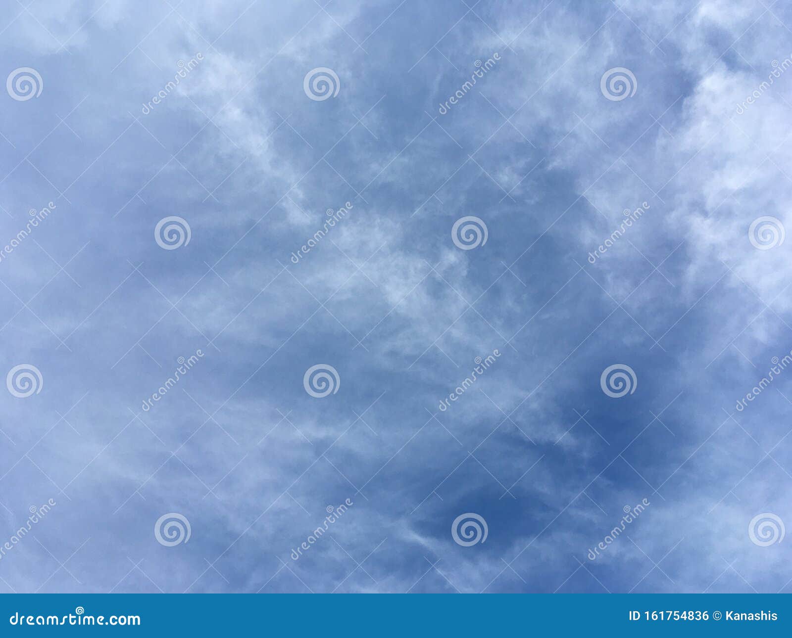 Blue Dramatic Sky Cloud Landscape Stock Photo - Image of backdrop ...