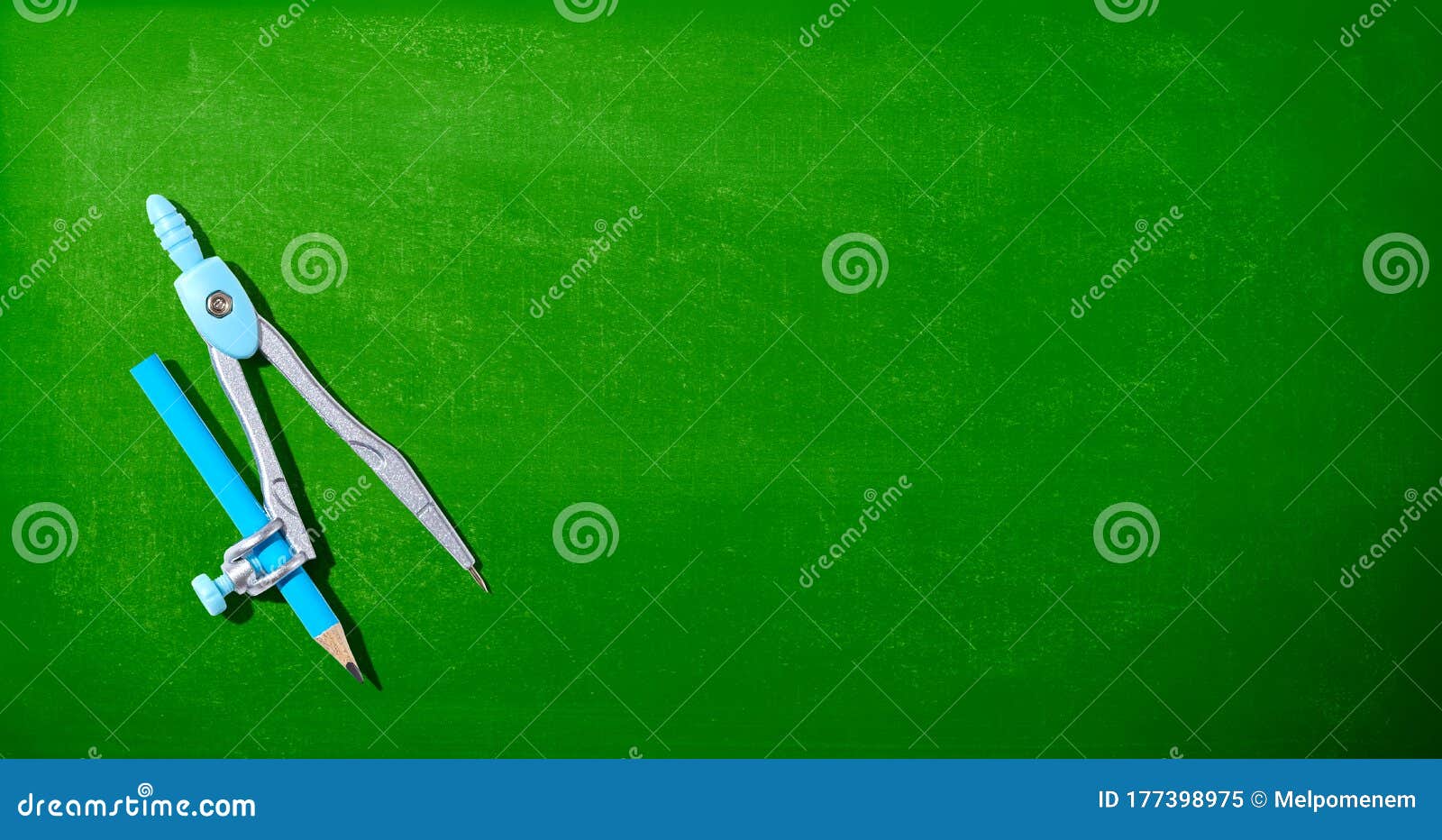 Blue Drawing Compass Royalty-Free Stock Photography | CartoonDealer.com ...