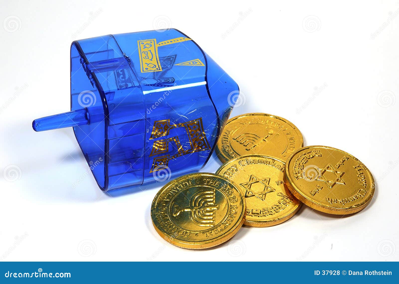 Blue Dreidel stock photo. Image of dreidel, jewish, hanukkah - 37928