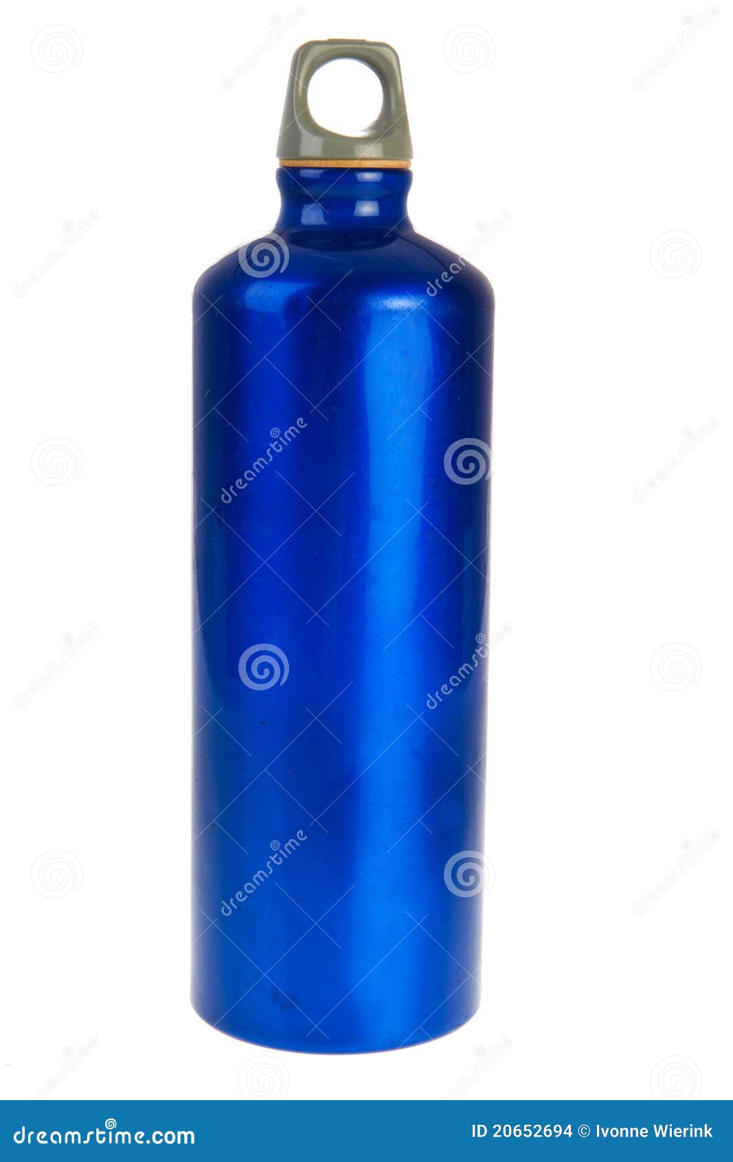 Blue drink bottle stock photo. Image of closed, outdoor - 20652694