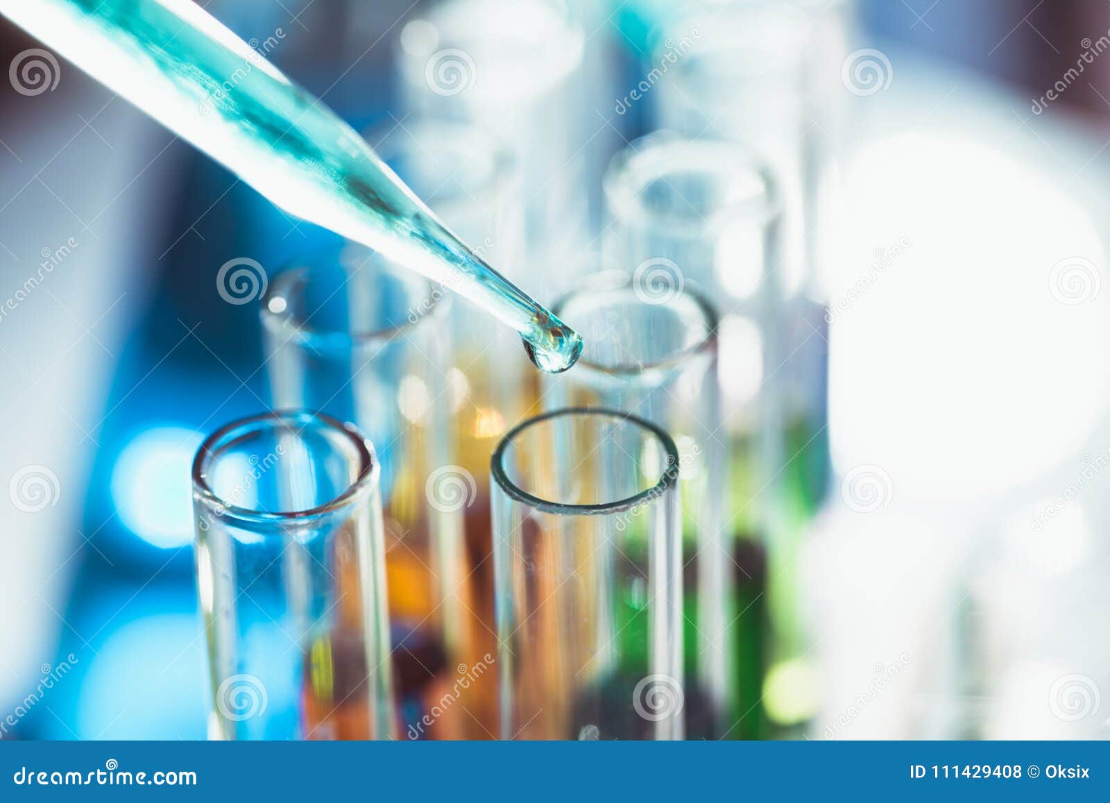 The laboratory tubes stock photo. Image of fluid, macro - 111429408