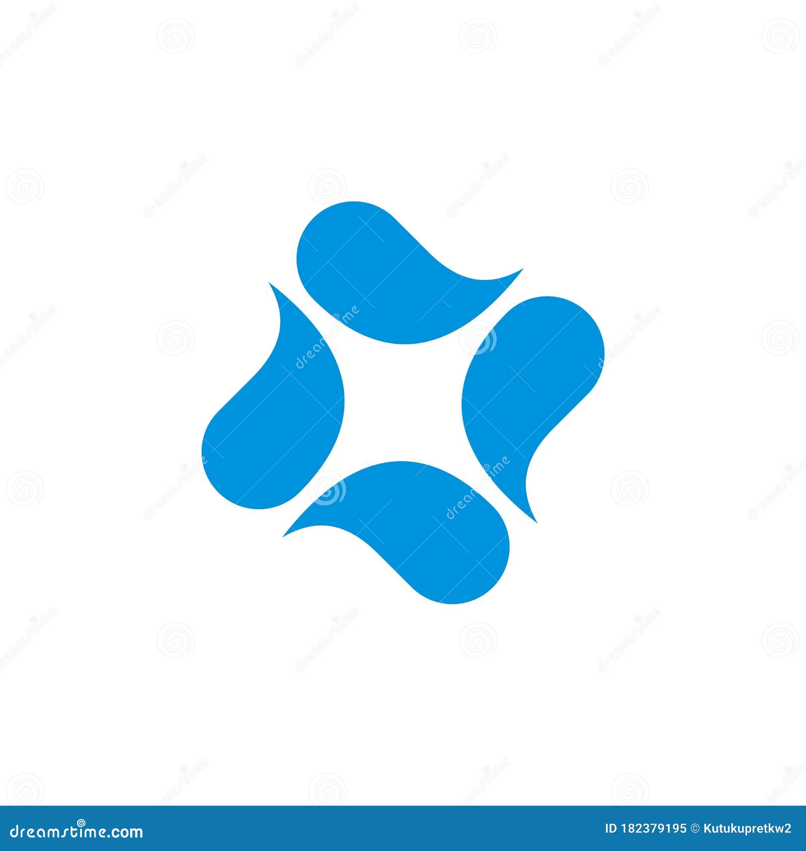 Blue Drop Water Splash Logo Template Illustration Design. Vector EPS 10 ...