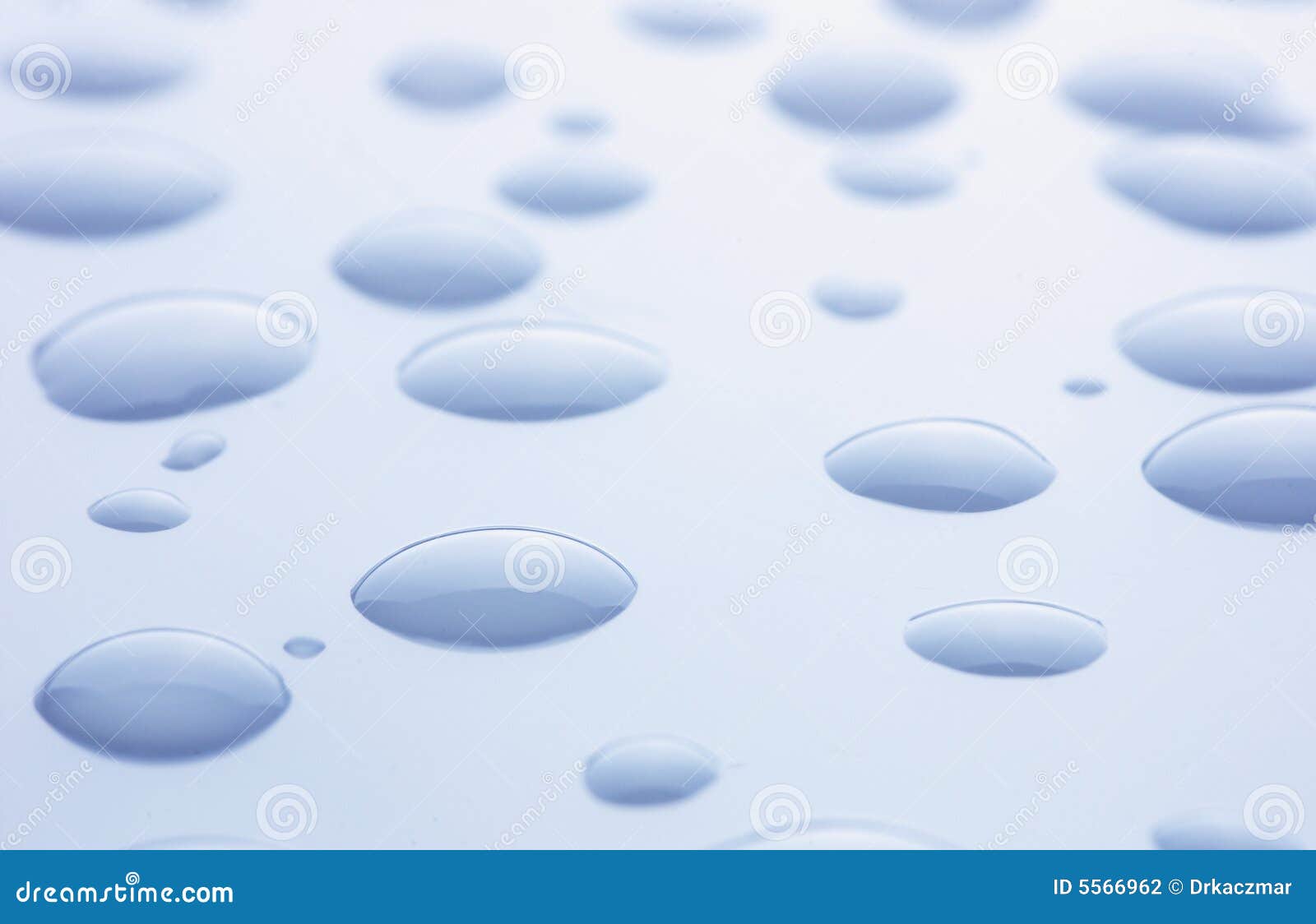Blue droplets stock photo. Image of metallic, refreshing - 5566962