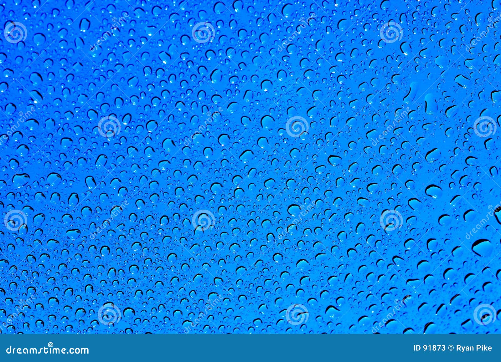 Blue droplets stock image. Image of thirsty, refreshed, blue - 91873