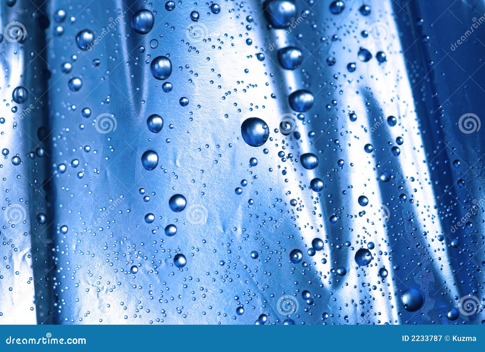 Blue drops stock image. Image of backlight, rain, alight - 2233787
