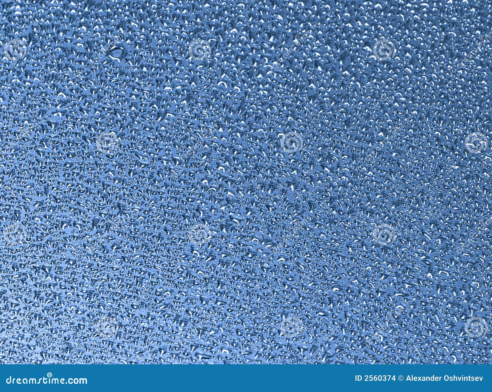 Blue drops stock photo. Image of glass, effect, bright - 2560374