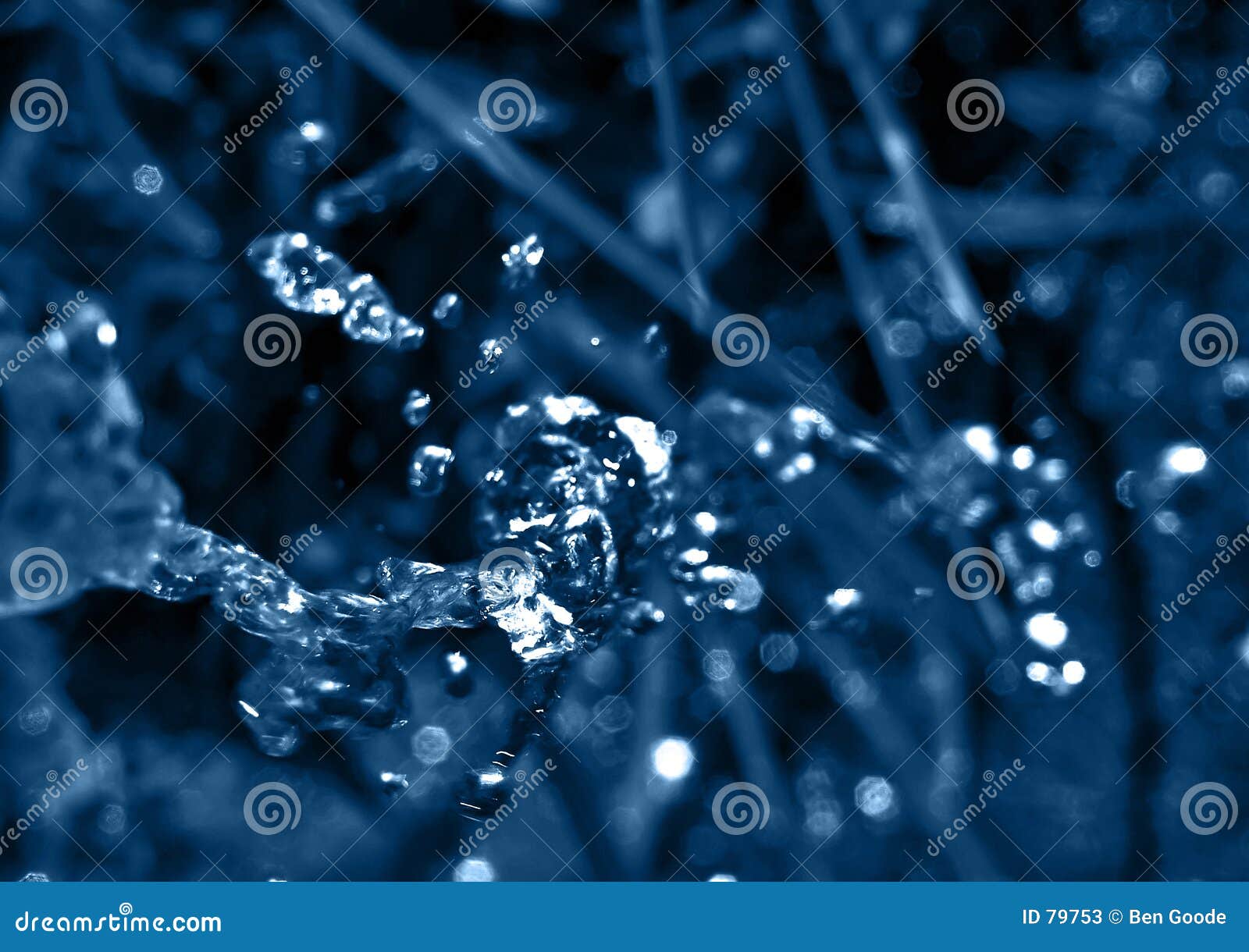 Blue Drops stock image. Image of element, glisten, blue - 79753