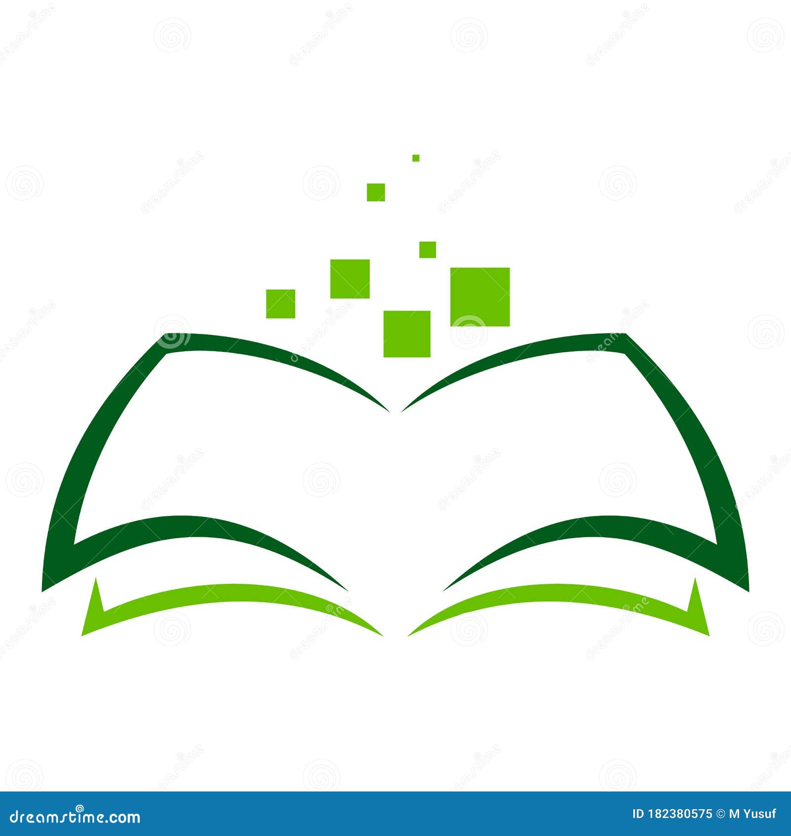 Blue E Book Logo Design Vector Stock Vector - Illustration of logo ...