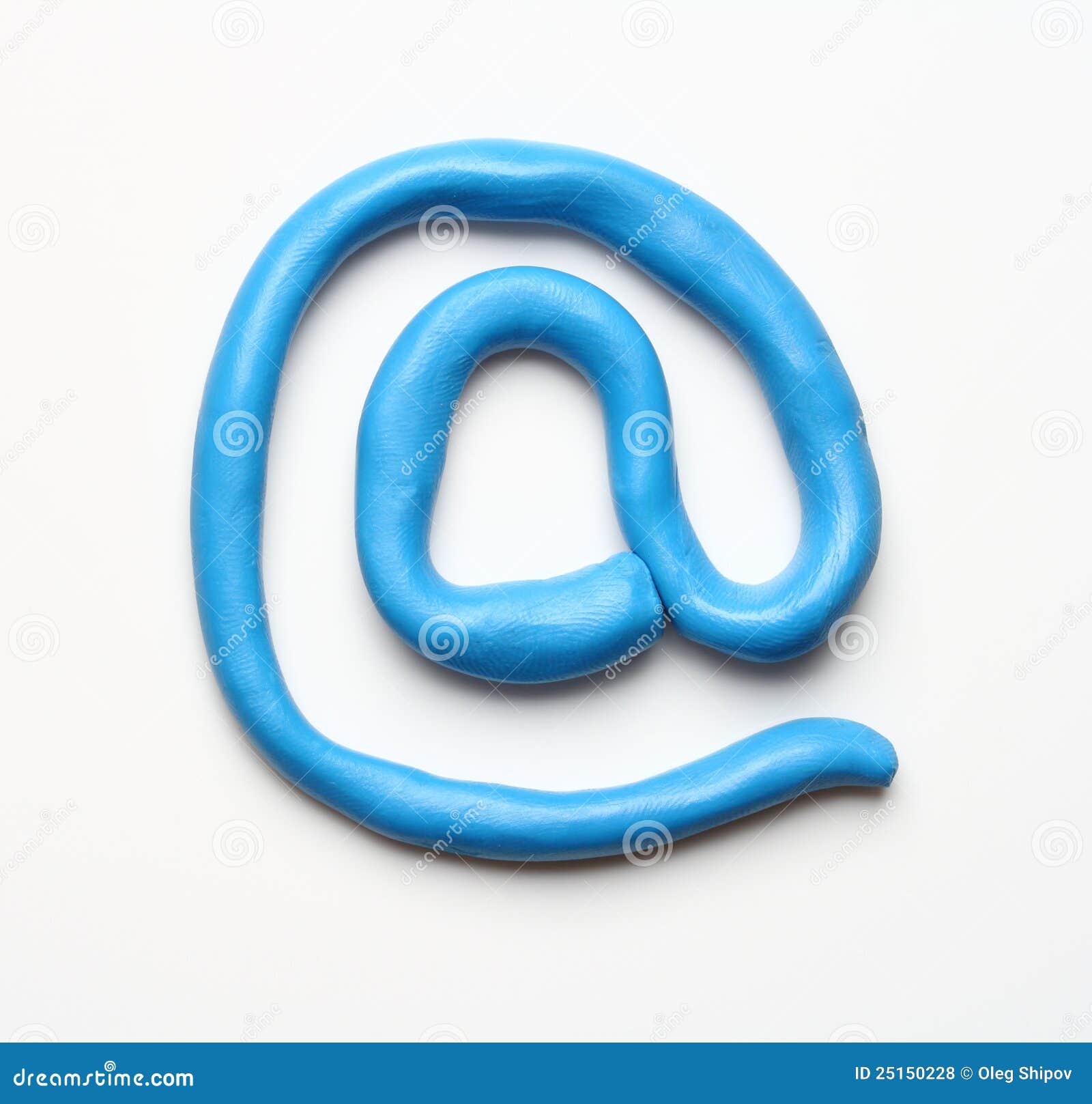 Blue e-mail sign stock photo. Image of shadow, letter - 25150228