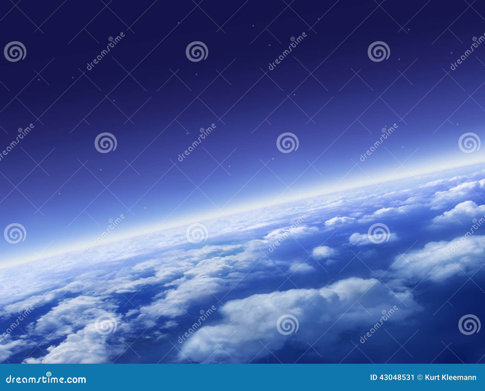 Blue Earth stock image. Image of science, cloudy, earth - 43048531
