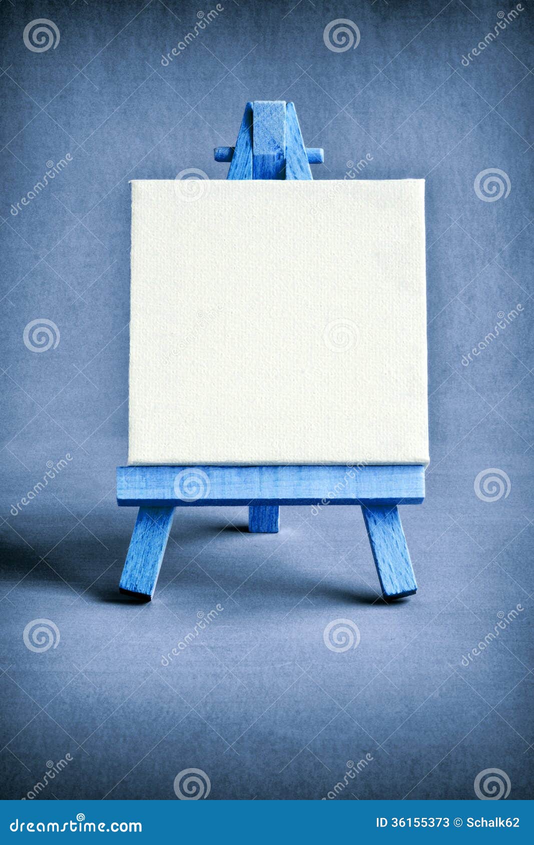 Blue easel stock image. Image of icon, blank, plank, billboard - 36155373