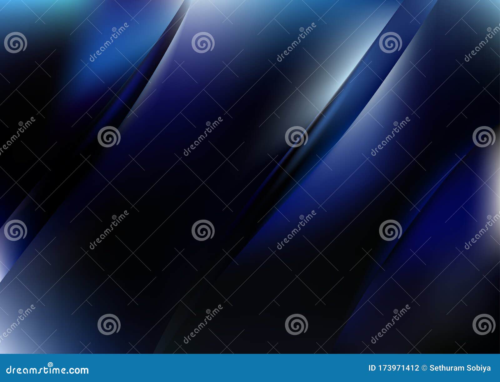 Blue Electric Blue Abstract Background Vector Illustration Design Stock ...